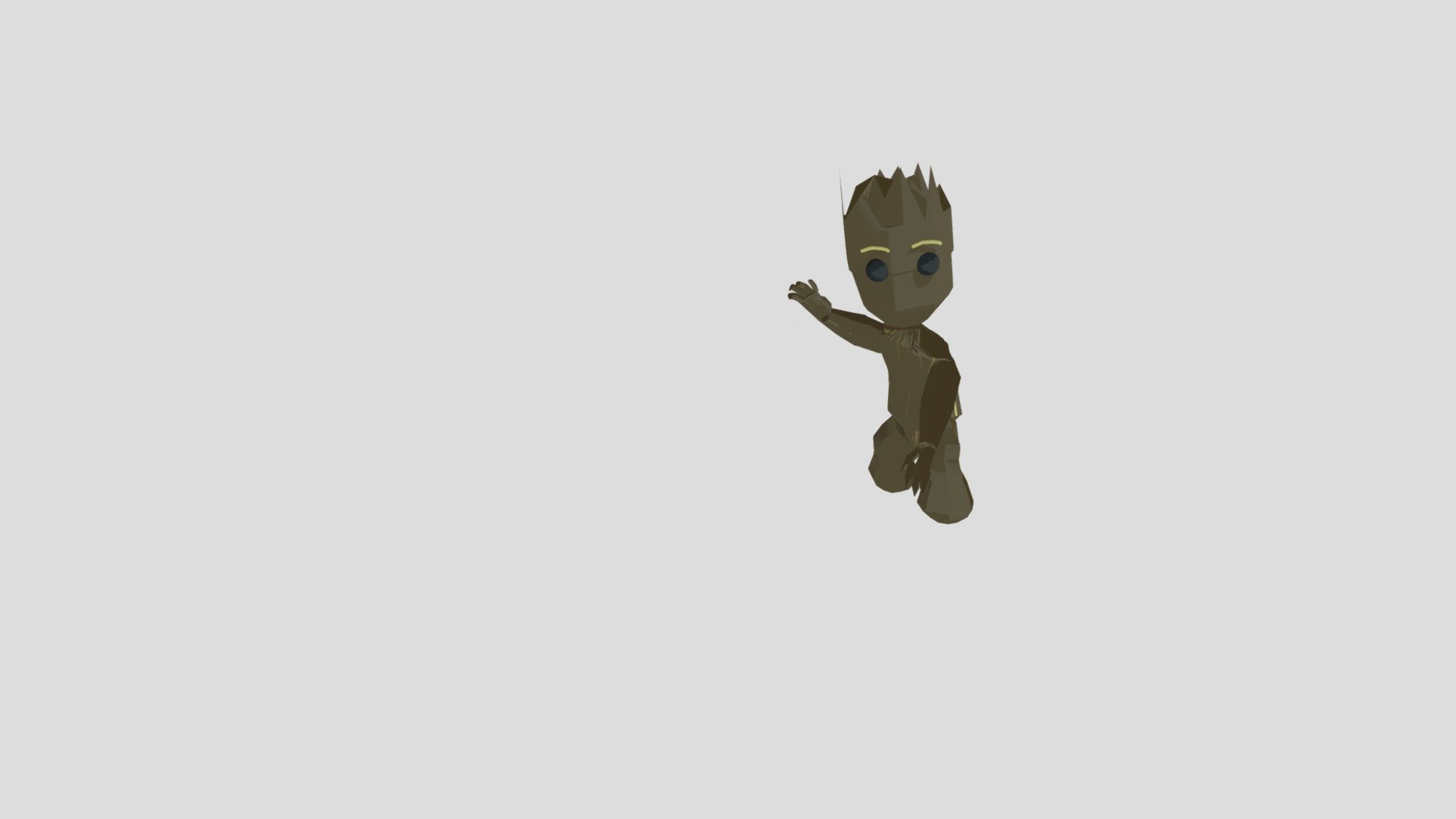 Groot Standing Idle 02 (1) - Download Free 3D model by sainatthrau.g ...