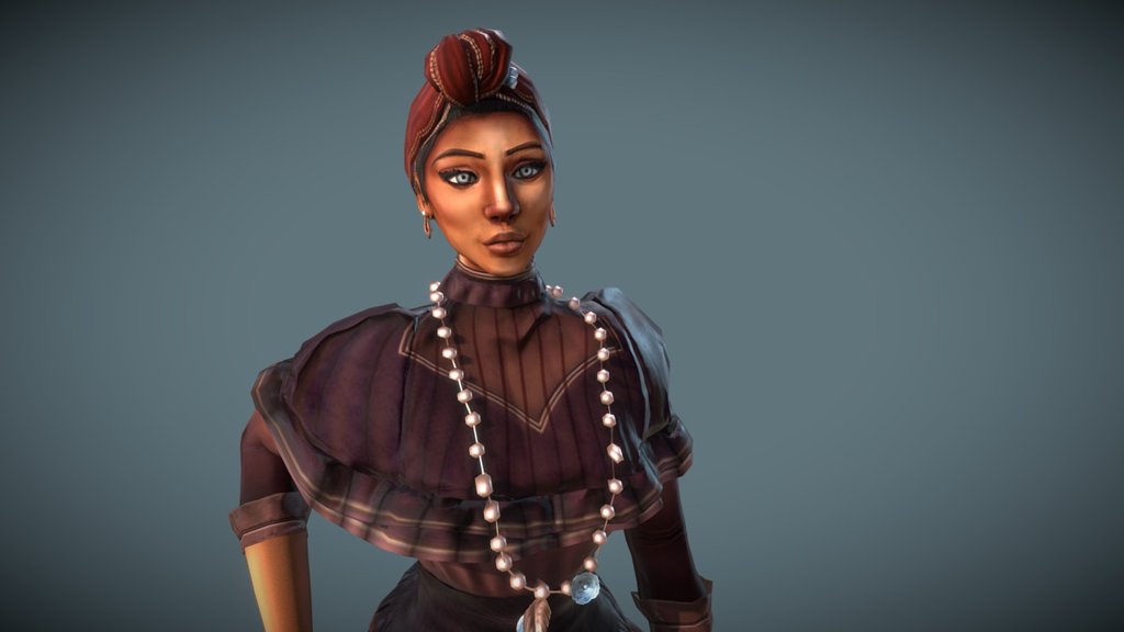 Vivienne Voss - 3D model by Zed Jam (@zhanejm) [fd087e3] - Sketchfab