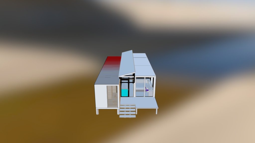 container home - 3D model by avadeon [fd08c76] - Sketchfab
