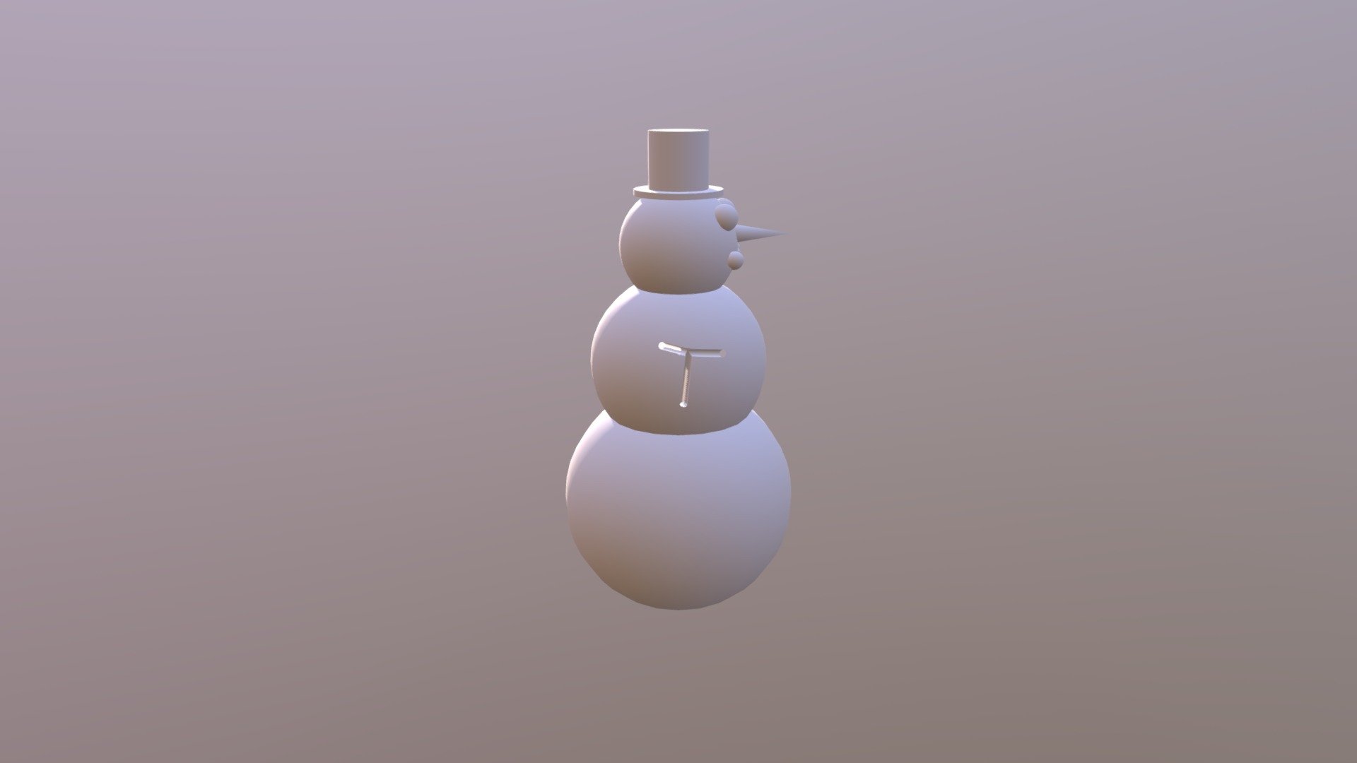 A01 Snowman - 3D model by High_Jet (@heatgavin) [fd08f59] - Sketchfab