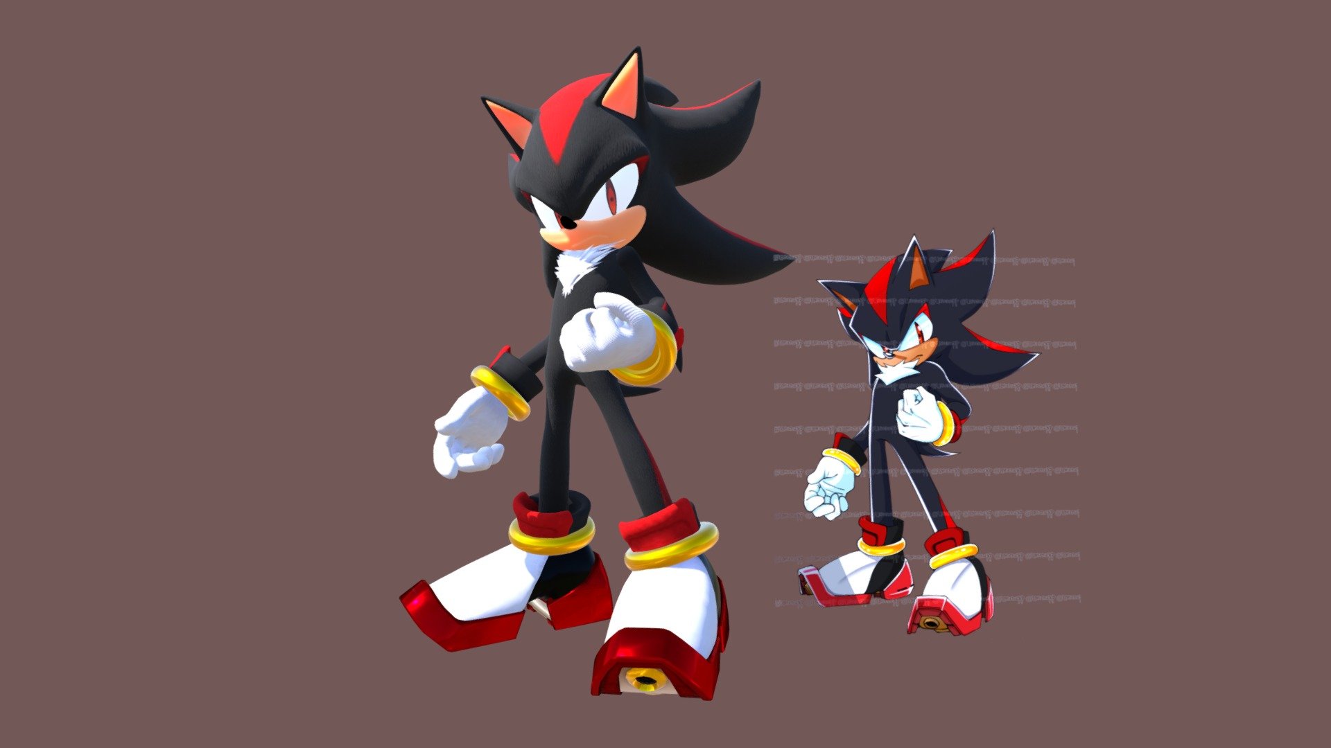 Sonic Adventure X Anime - Shadow Pose - 3D model by UniverseXP [fd09dda ...