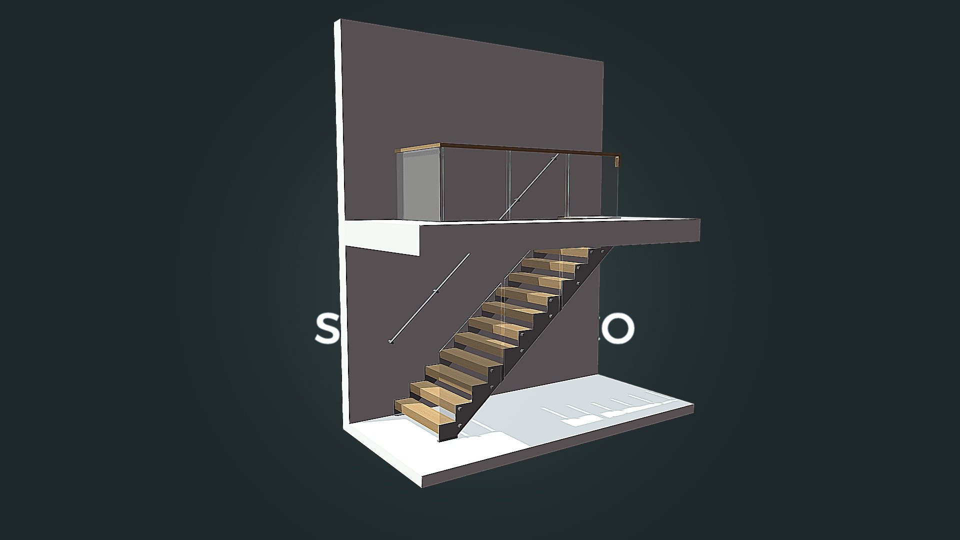 Phelps - 3D model by The Metal Staircase Company (@metalstairs ...