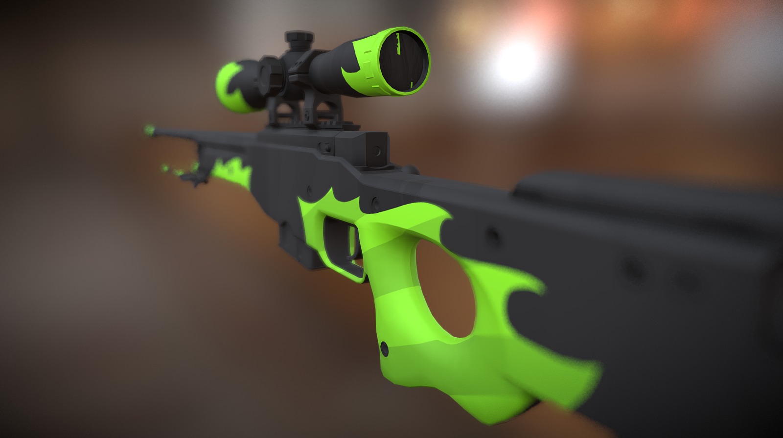 AWP - Poison - 3D model by haydncomley [fd0c4fc] - Sketchfab