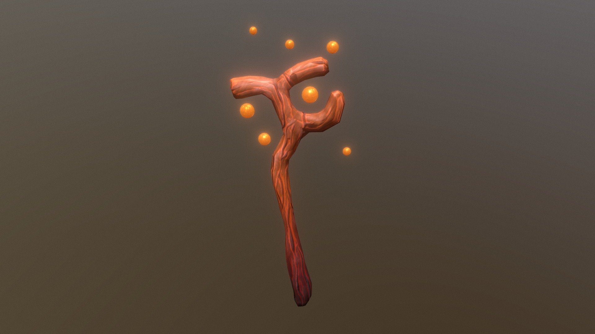 Low Poly Staff - 3D model by Mrfido [fd0e0af] - Sketchfab