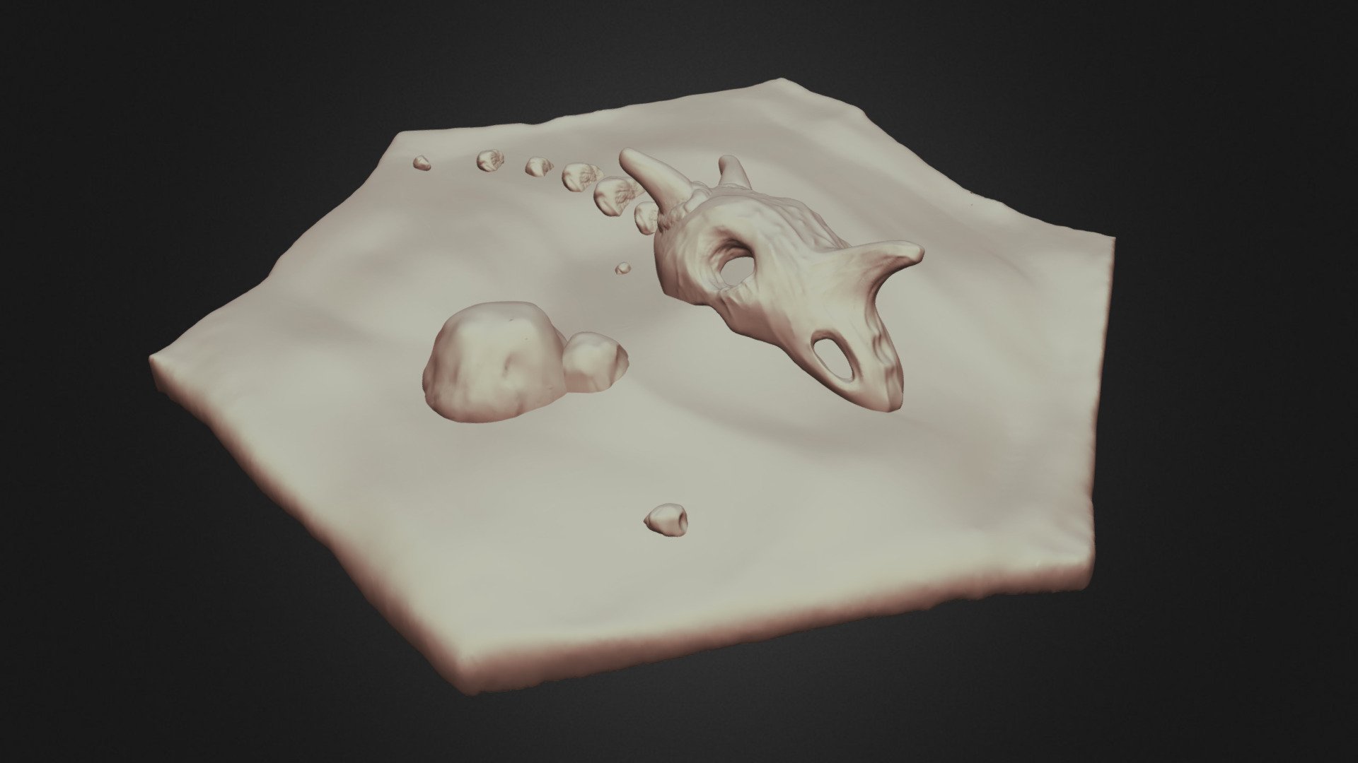 4. Desert #sculptjanuary18 - 3D model by Xoteleku [fd0f6e4] - Sketchfab