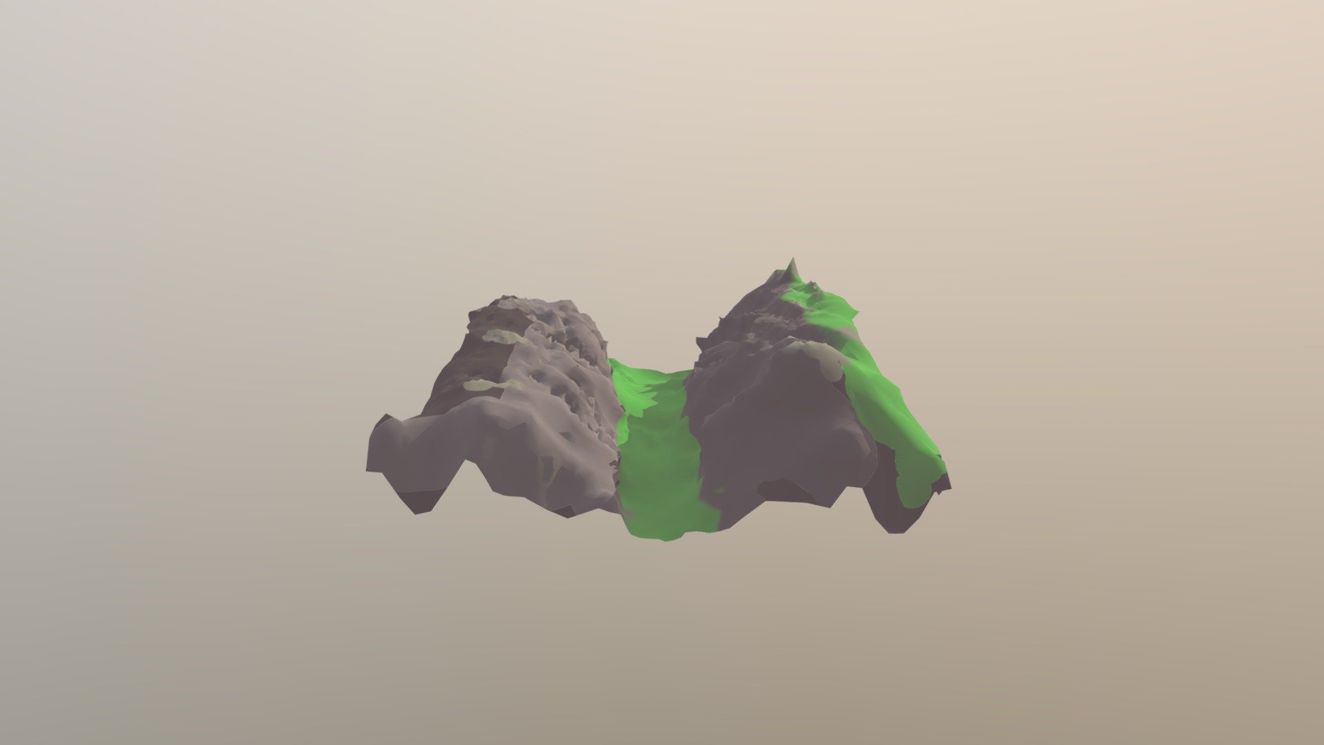 Valley 3d - 3D model by anggonzalez [fd10980] - Sketchfab