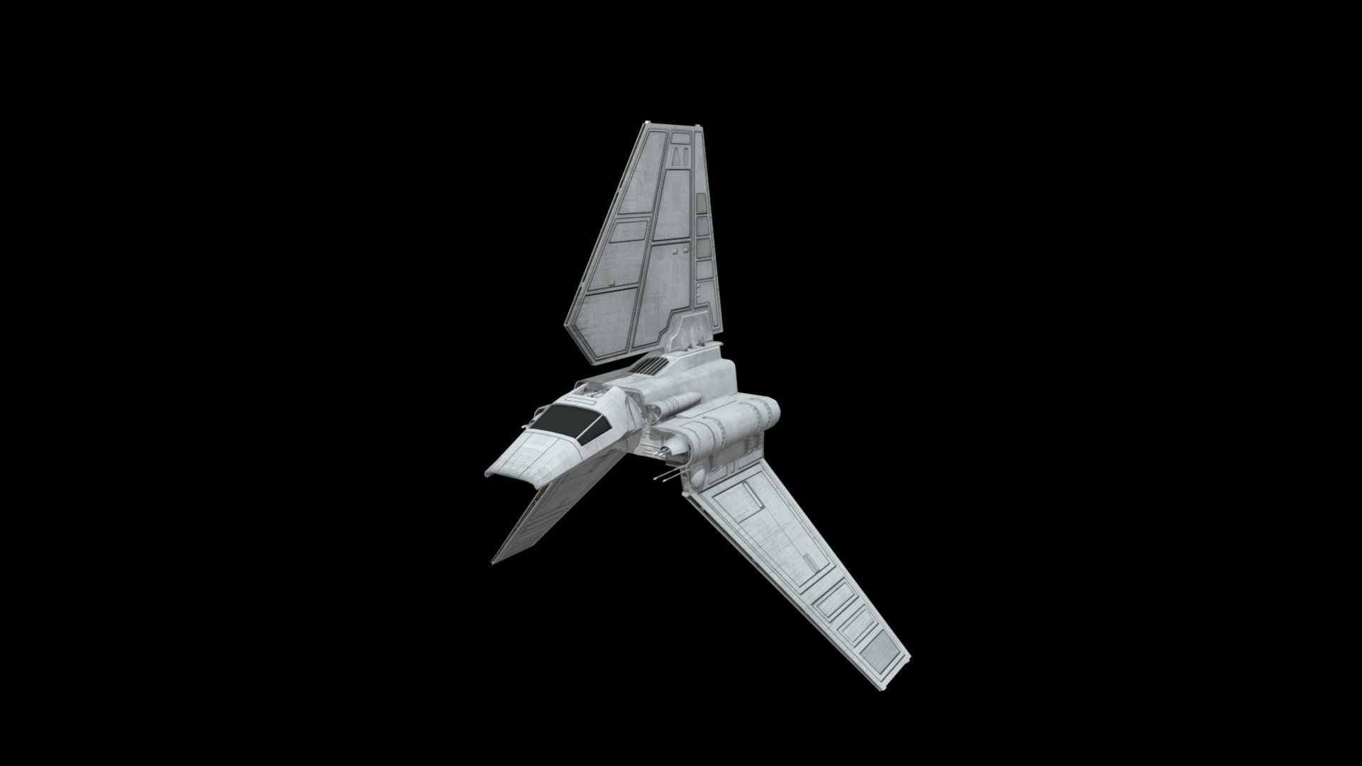 Lambda_Shuttle - 3D model by Steven (@steventa3d) [fd12281] - Sketchfab