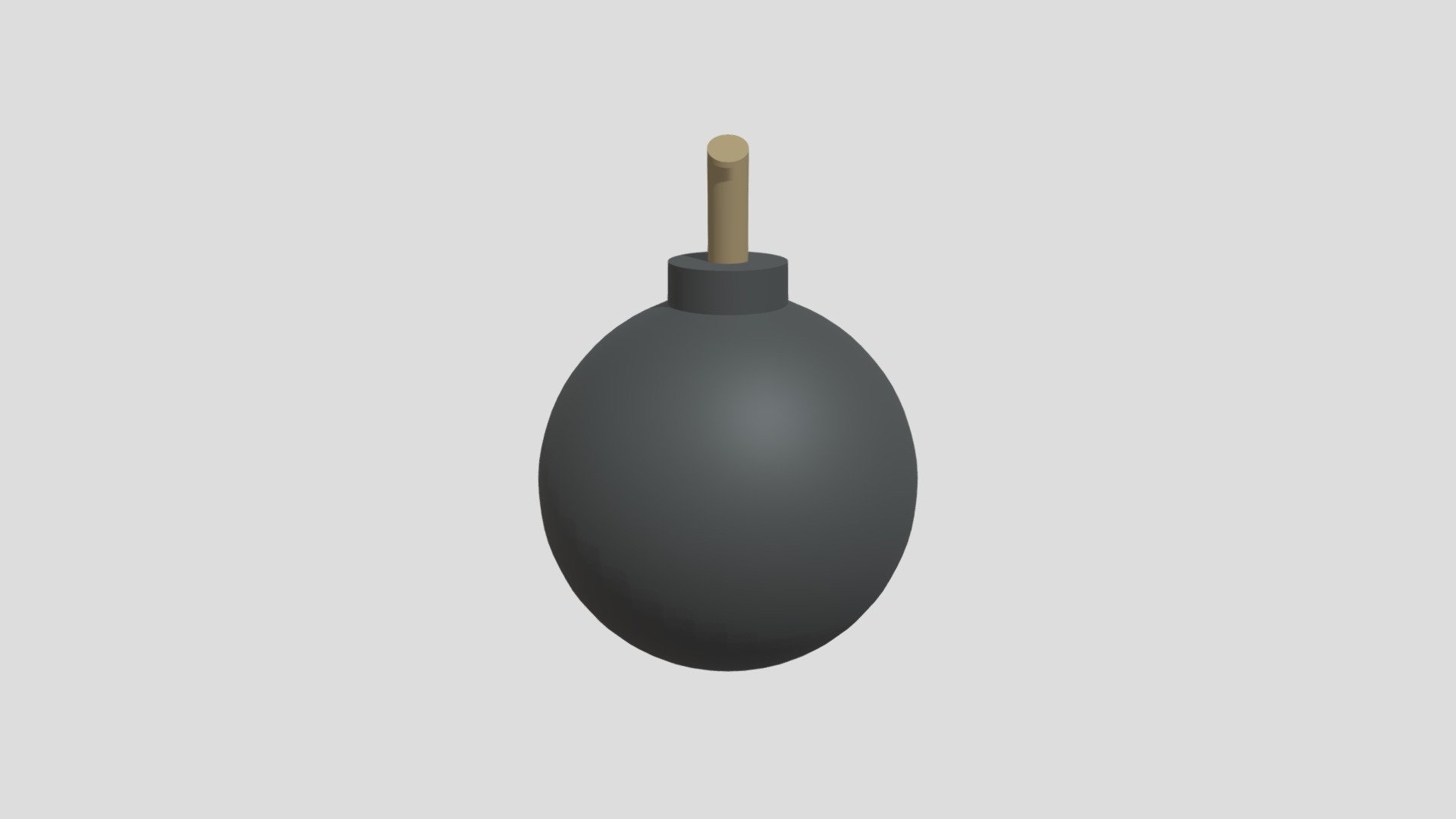 Bomb - Download Free 3D model by davidtackettUC [fd128cc] - Sketchfab