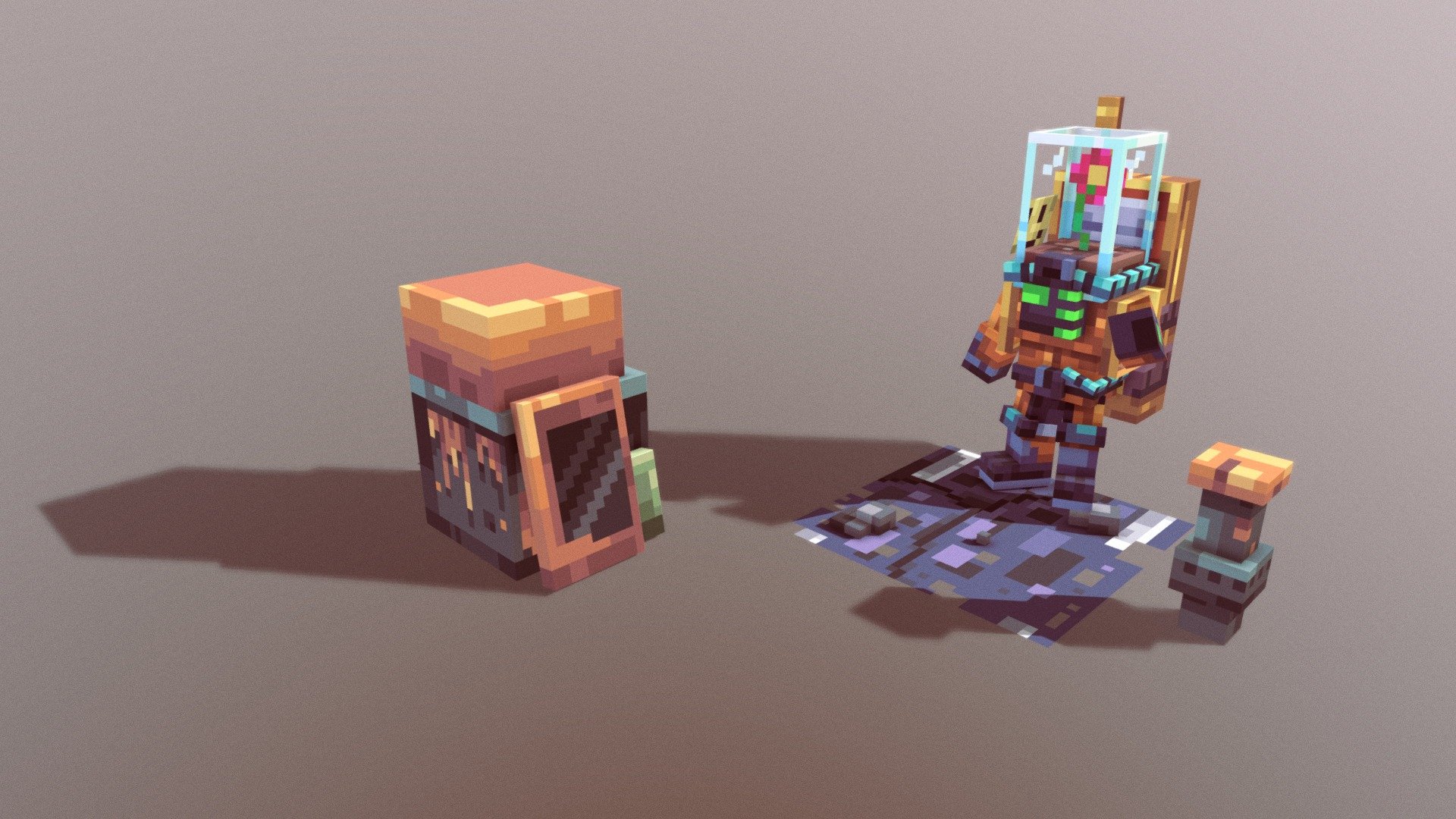 The Flower Protector - 3D model by !RadHer (@radher) [fd13bb5] - Sketchfab