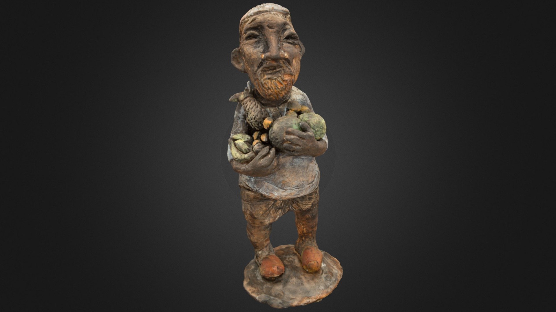 Fruitman - 3D model by Dmytro Dokunov (@dokunod) [fd16abb] - Sketchfab