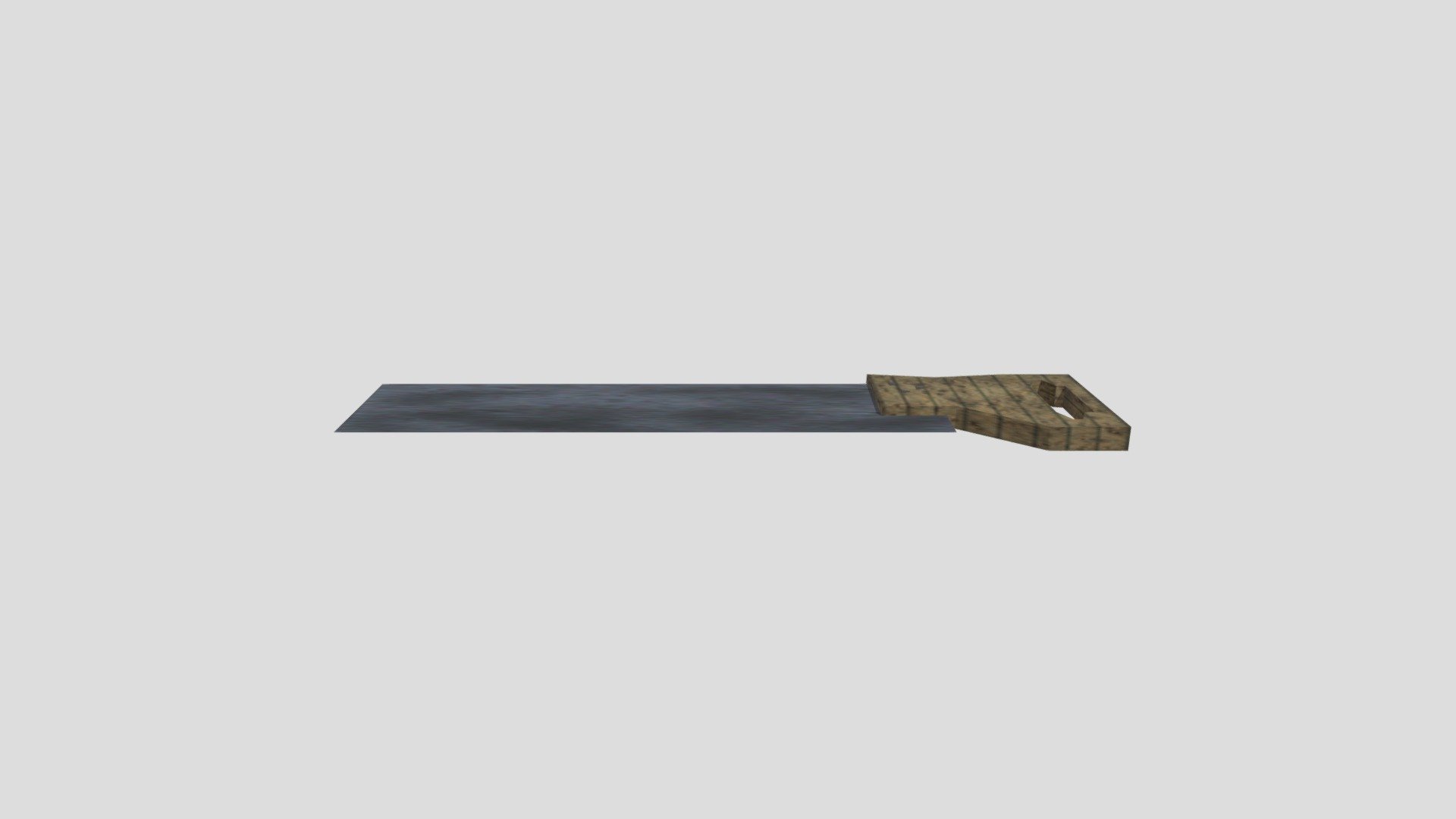 Hand Saw - Download Free 3D model by swordmanck [fd17e2f] - Sketchfab
