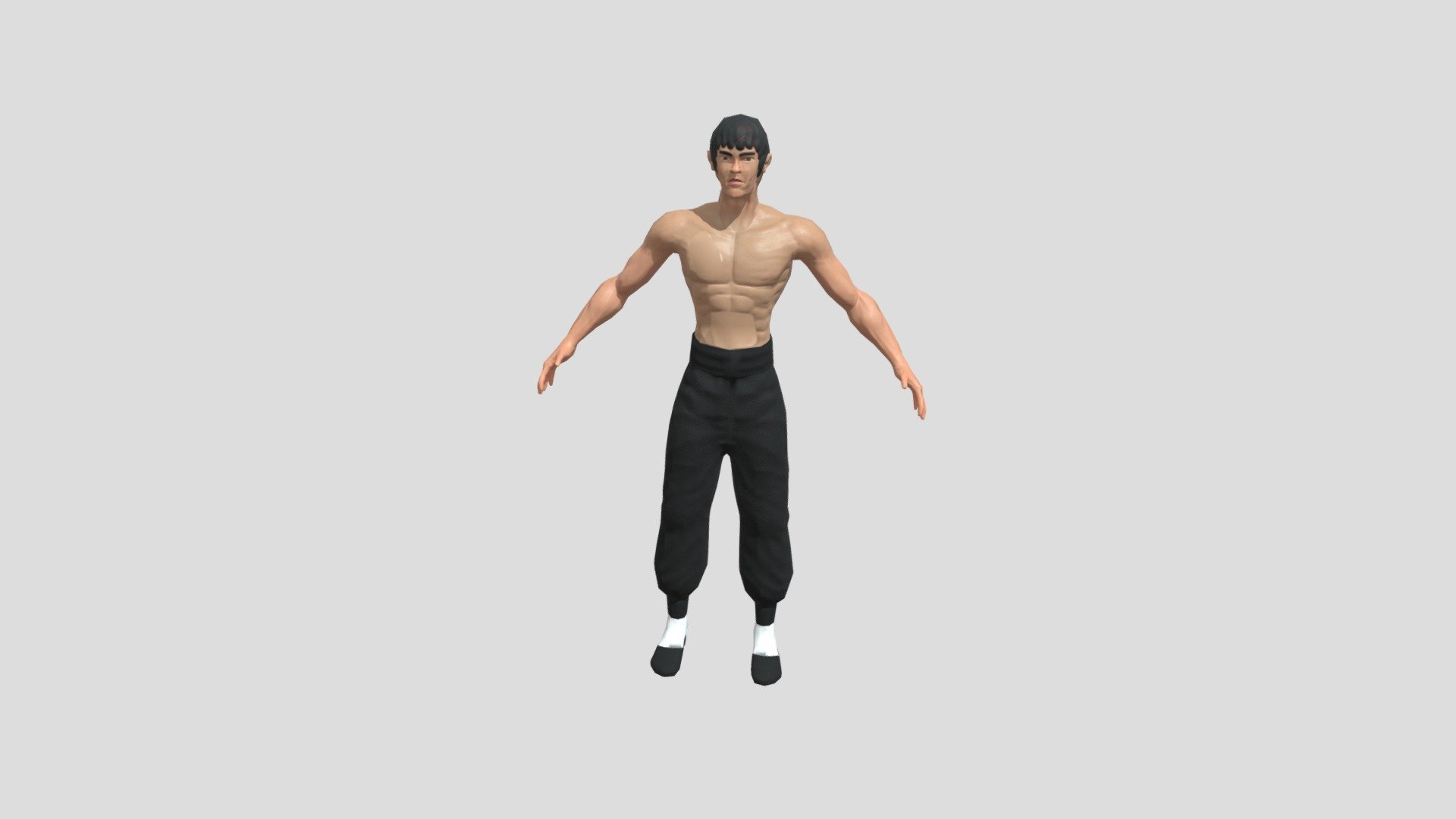 bruce lee bow - Download Free 3D model by MBBD art (@berthin) [fd18f37 ...