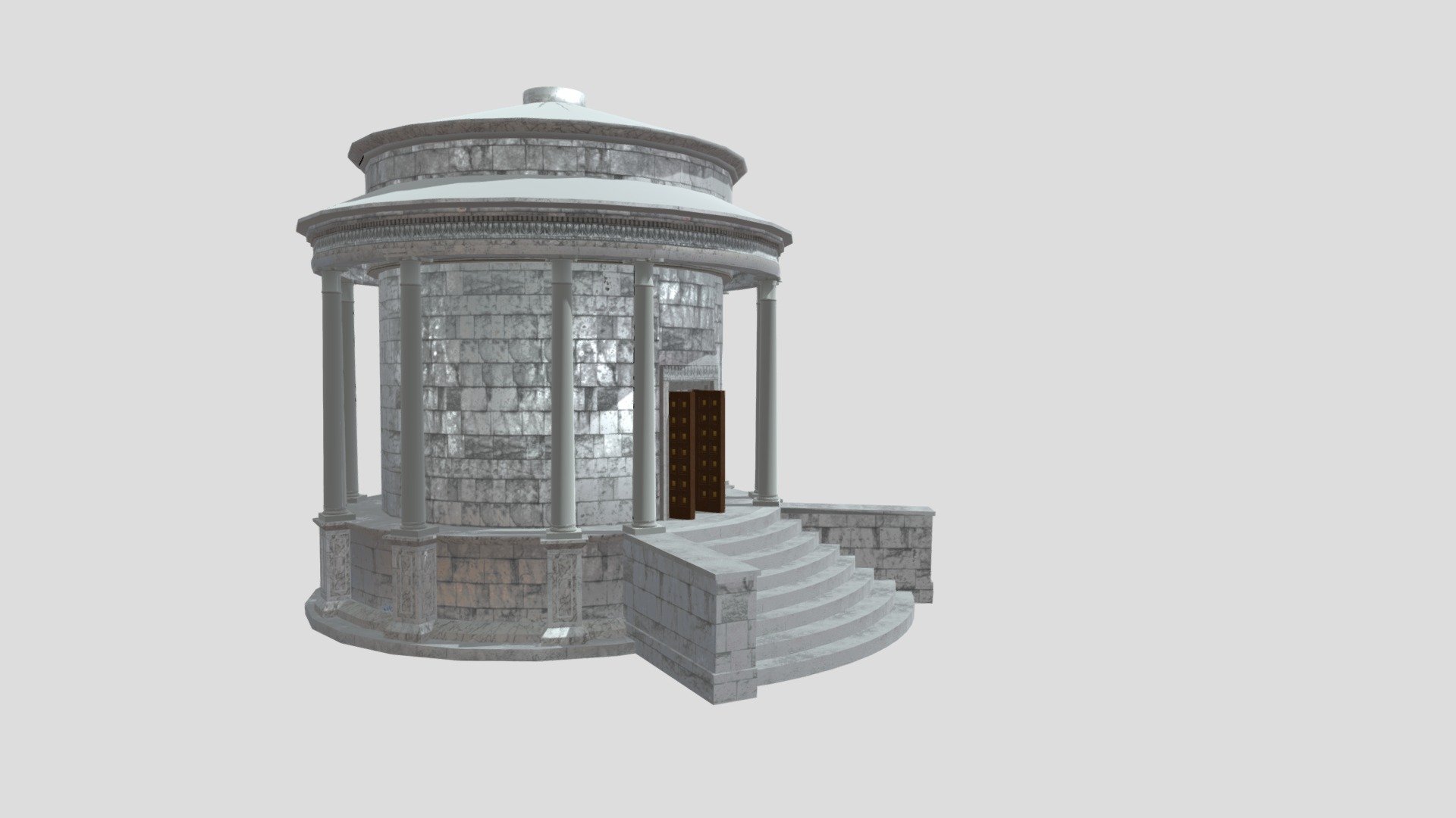 Temple Vesta - 3D model by EveryThing-Store [fd1a31b] - Sketchfab