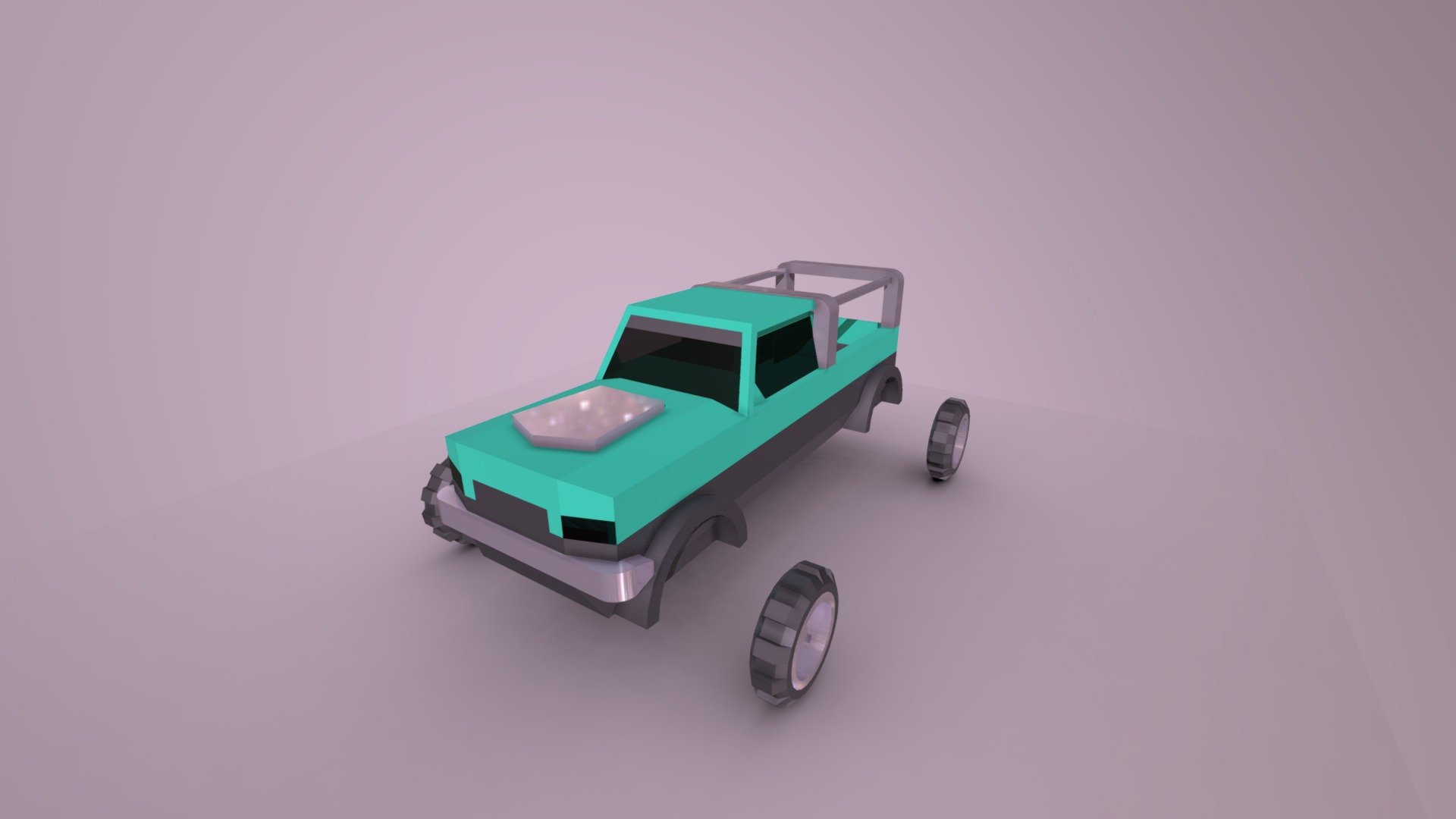 Low Poly Style pickup truck - Download Free 3D model by BerBer0s ...
