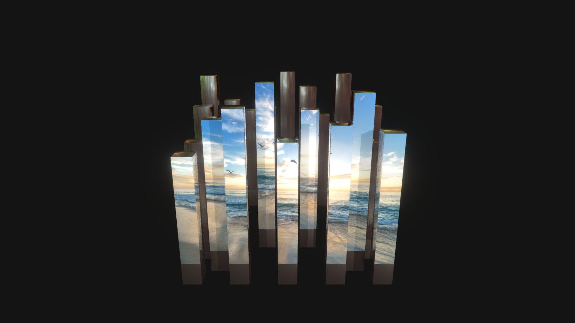 Pillars - 3D model by brandiziac [fd1a624] - Sketchfab