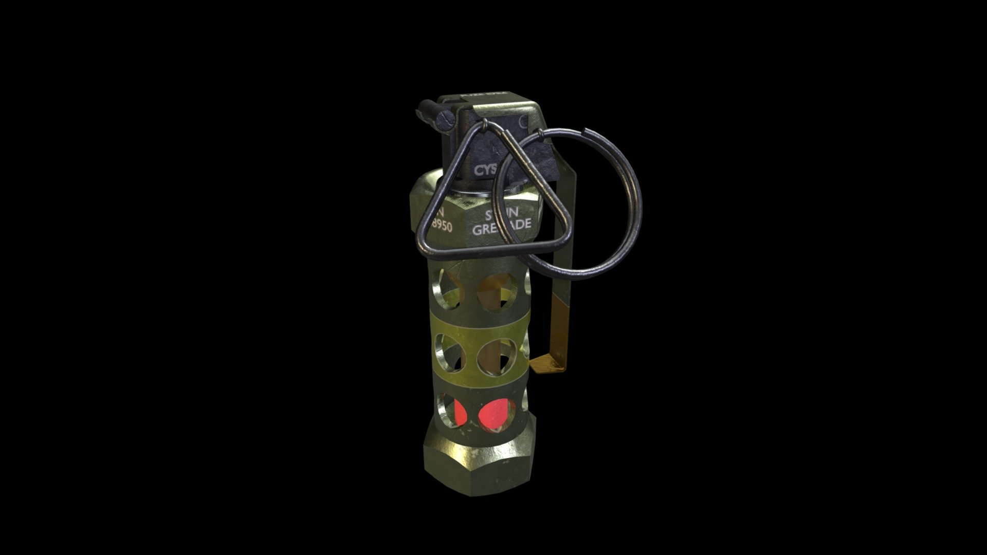 Stun Grenade Lowpoly - 3D model by hunglongz2003 [fd1c144] - Sketchfab