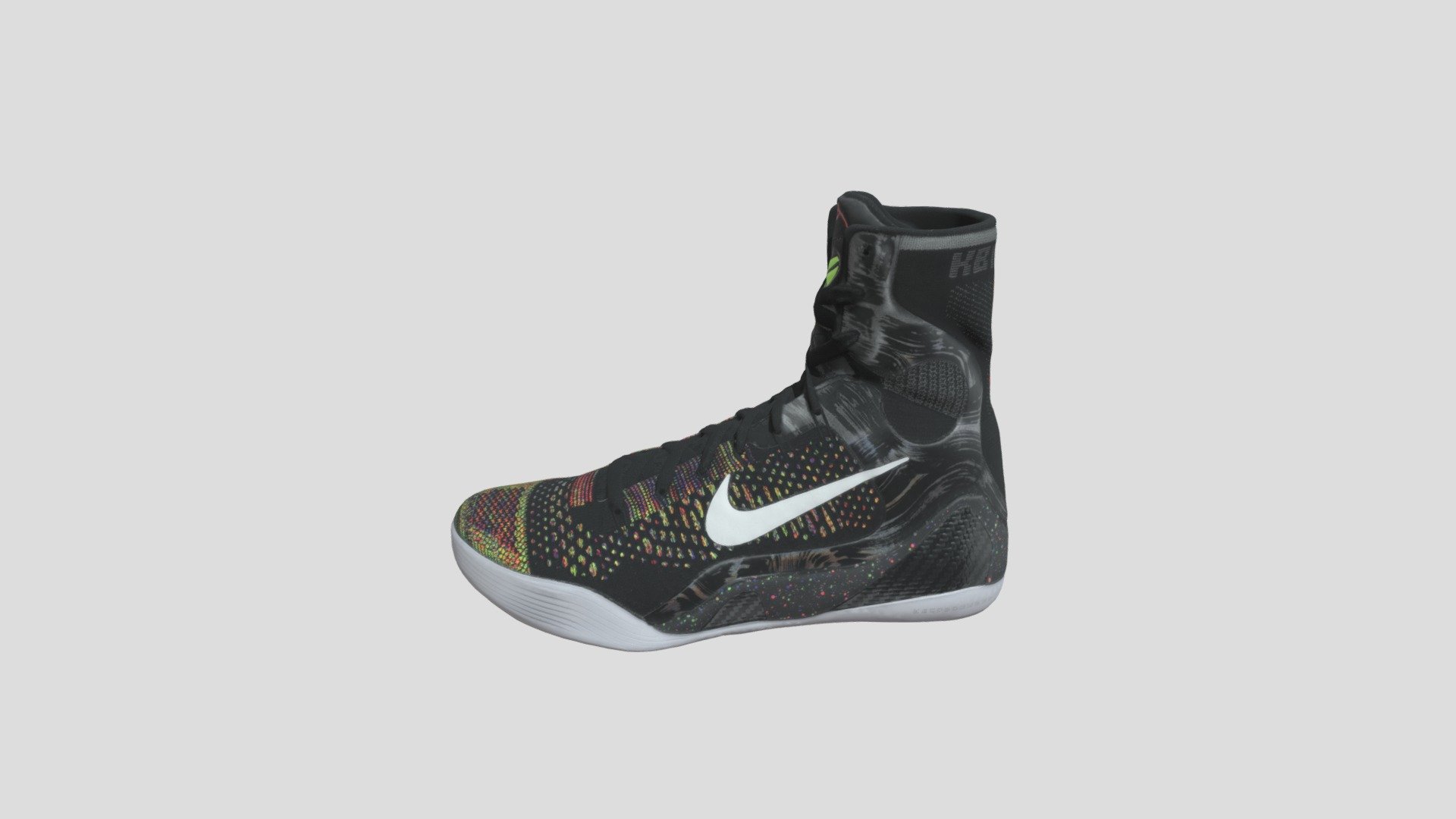 Nike Kobe 9 Elite Masterpiece_630847-001 - Buy Royalty Free 3D model by ...