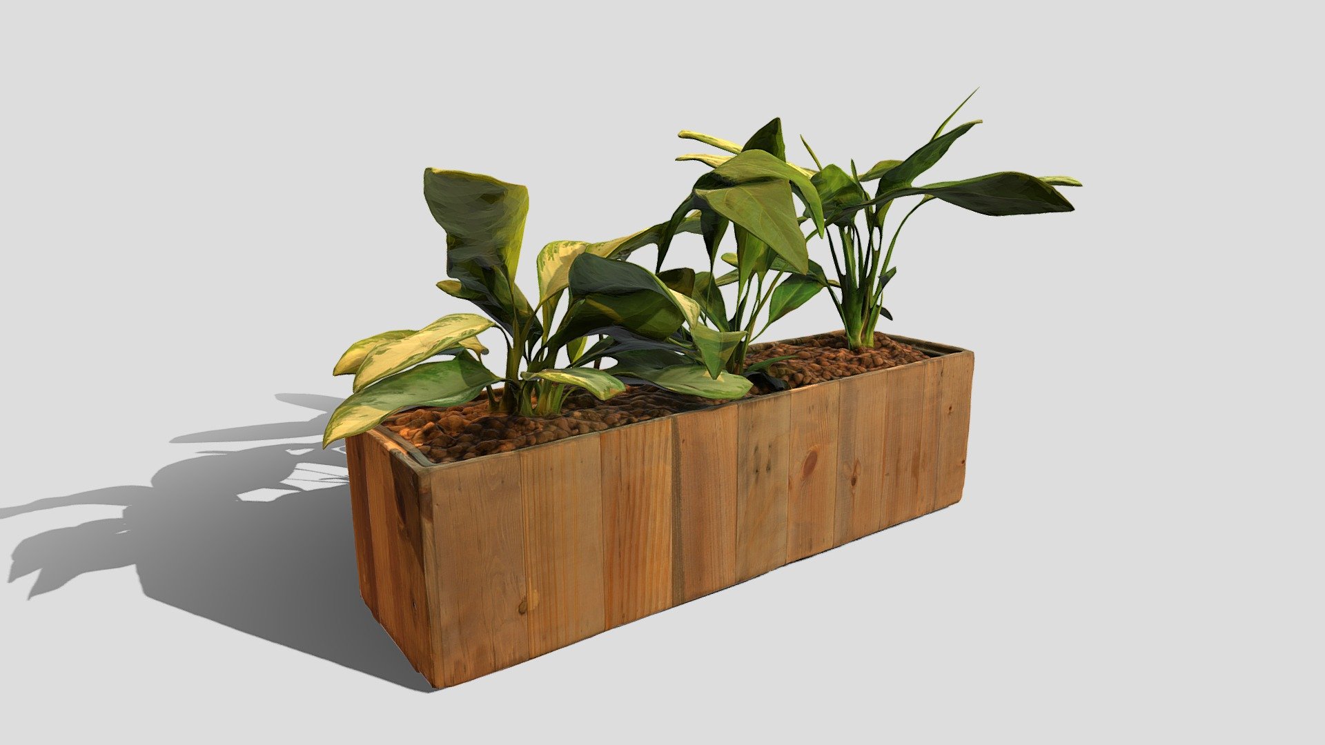 Planter 2 - Buy Royalty Free 3D model by 360Fabriek [fd1ee5f ...
