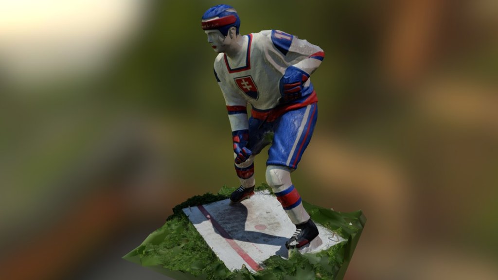 statue of a hockey player - Download Free 3D model by lubenko [fd1f33b ...