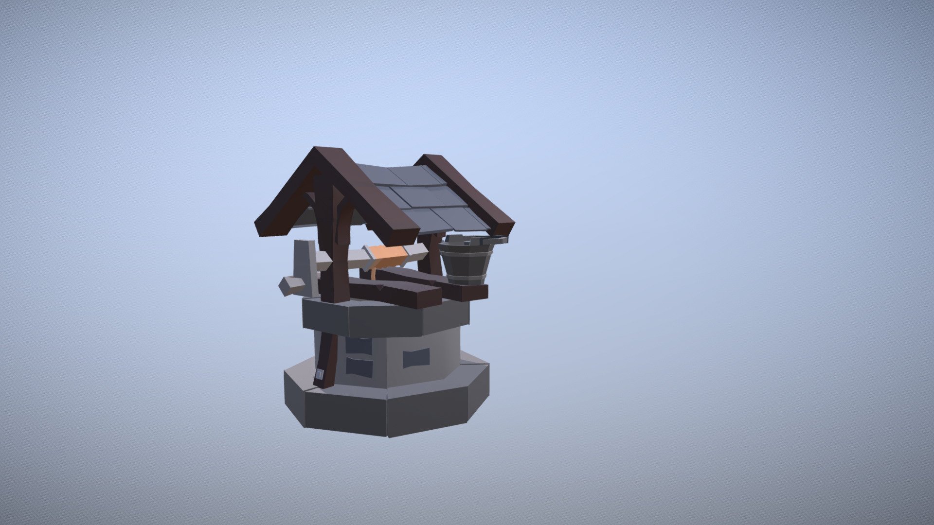 Poço - LowPoly - 3D model by evolver3d [fd1f369] - Sketchfab