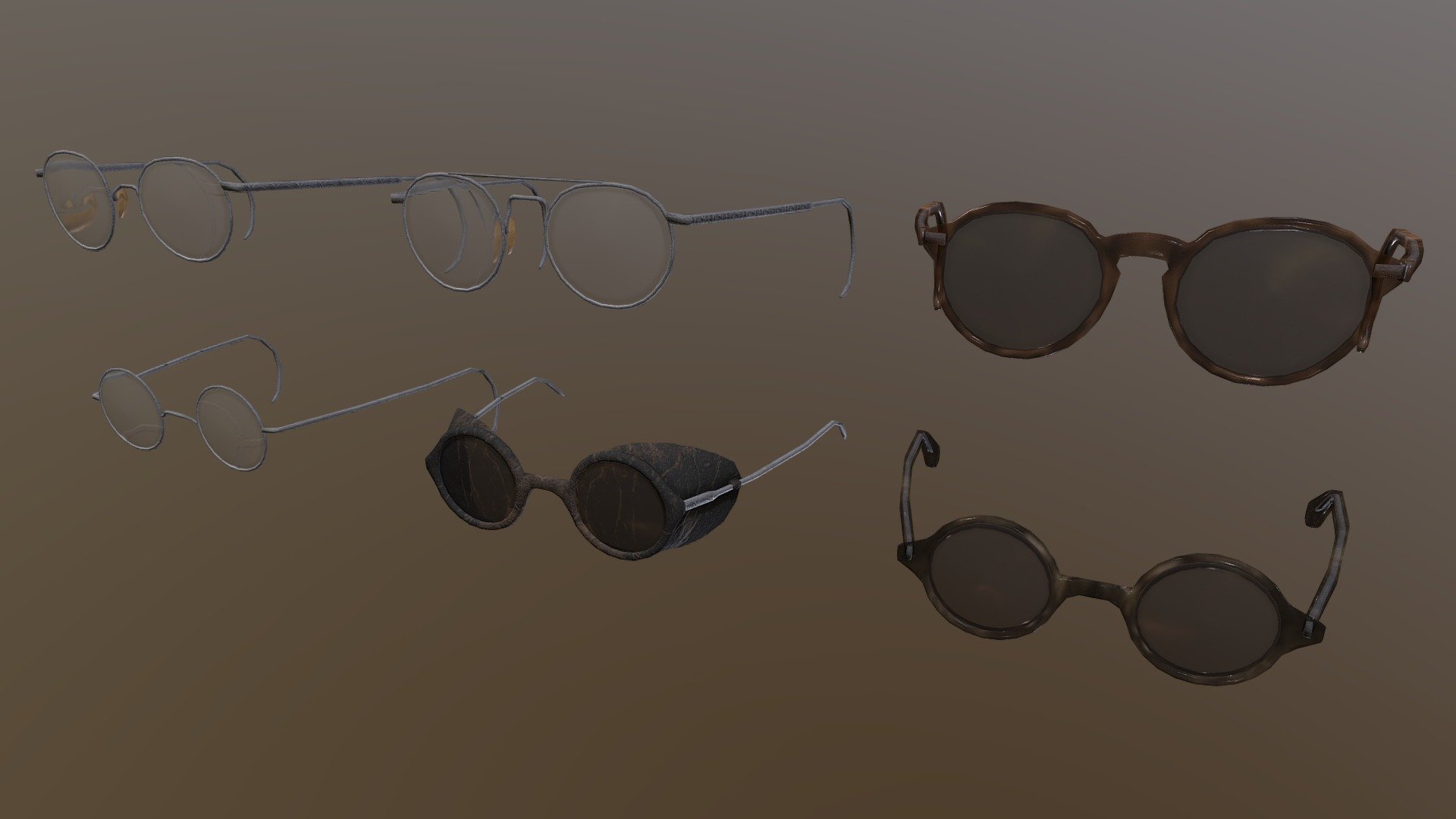Glasses - 3D model by Jove Chiere (@jovechiere) [fd220ff] - Sketchfab