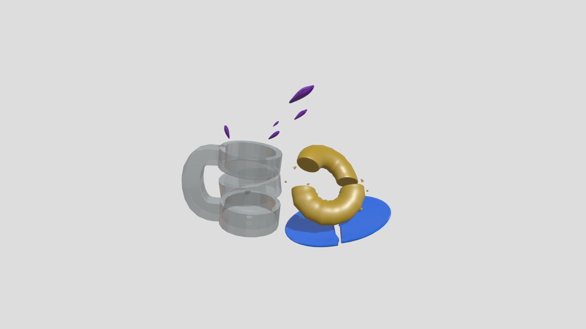 Louça Quebrada - Download Free 3D model by _bachini (@bachini) [fd22f39 ...