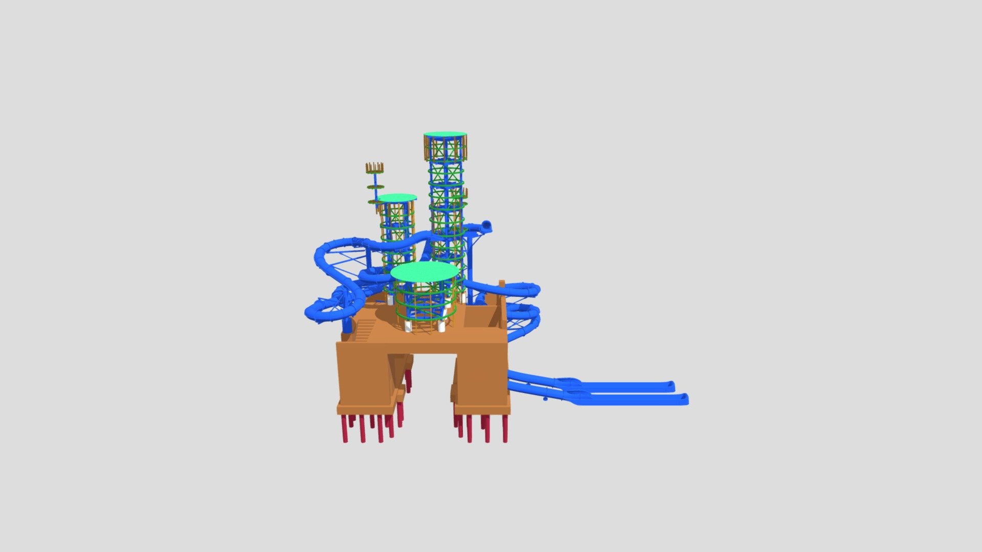 Sandcastle Baha Mar 15 delivery - 3D model by The North Lights ...