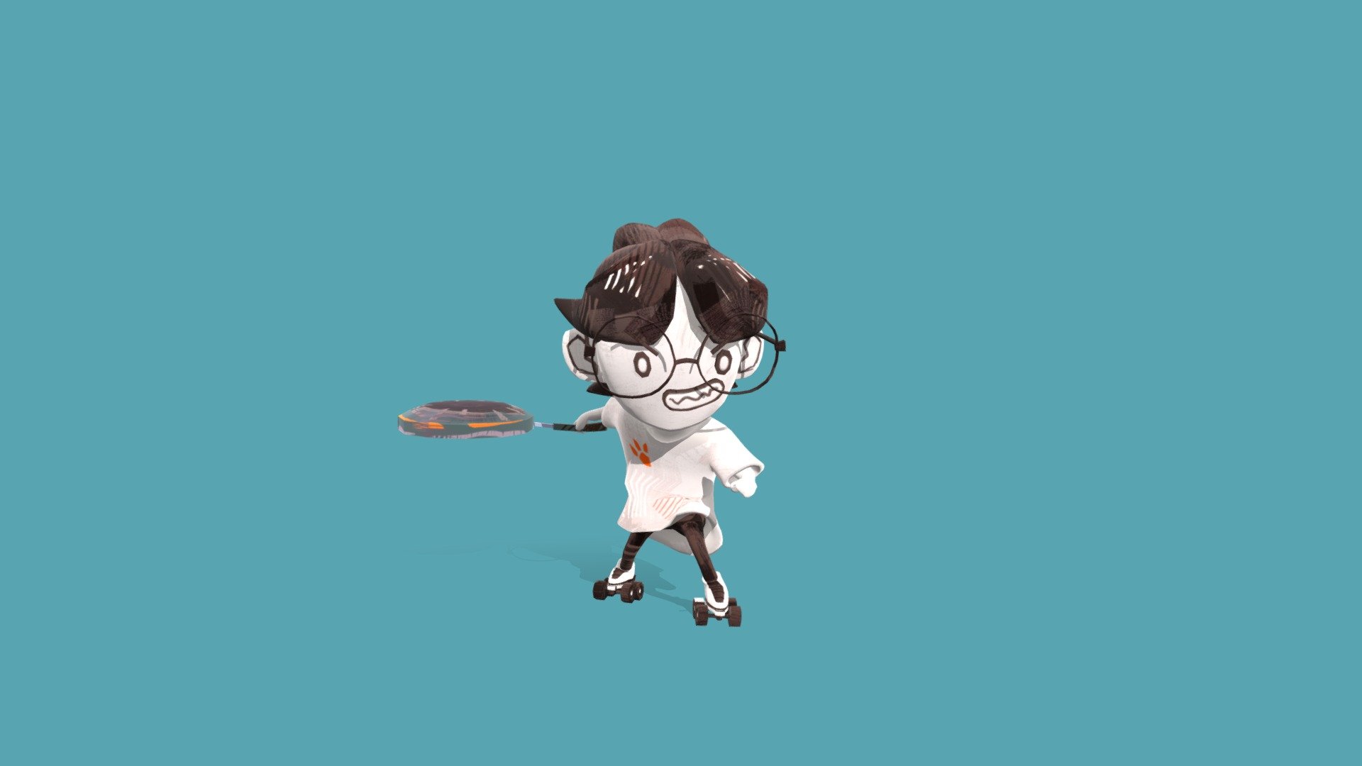 Annie Animated - 3D model by Viktor Gjorgjeski (@vikggk) [fd23878 ...