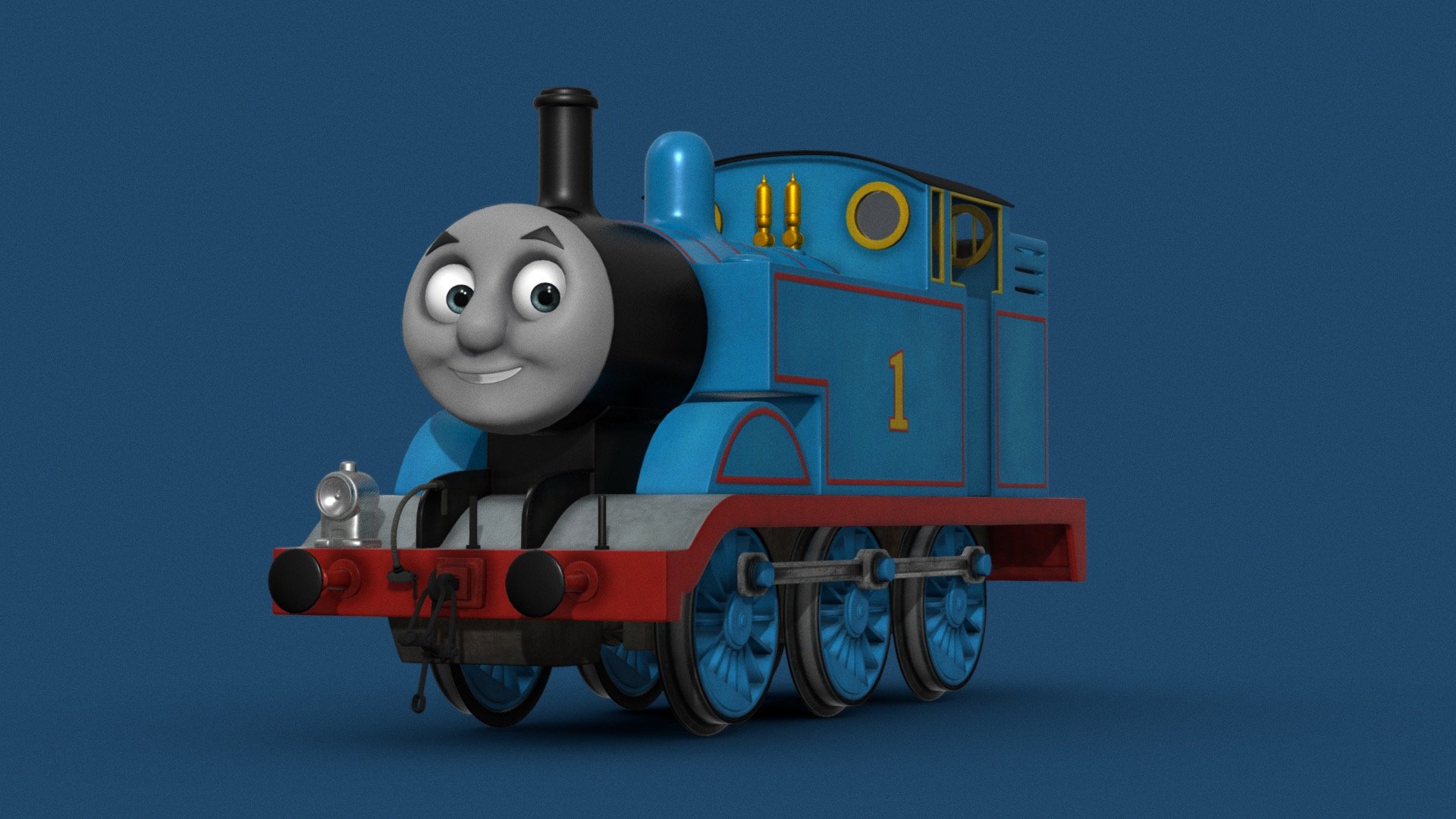 (1984 Thomas And Friends) Thomas - Download Free 3D model by ChoochooLi ...