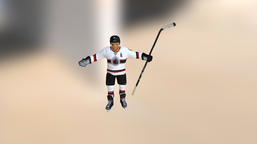Steve The Hockey Player - 3D model by samcoallier [fd253a1] - Sketchfab