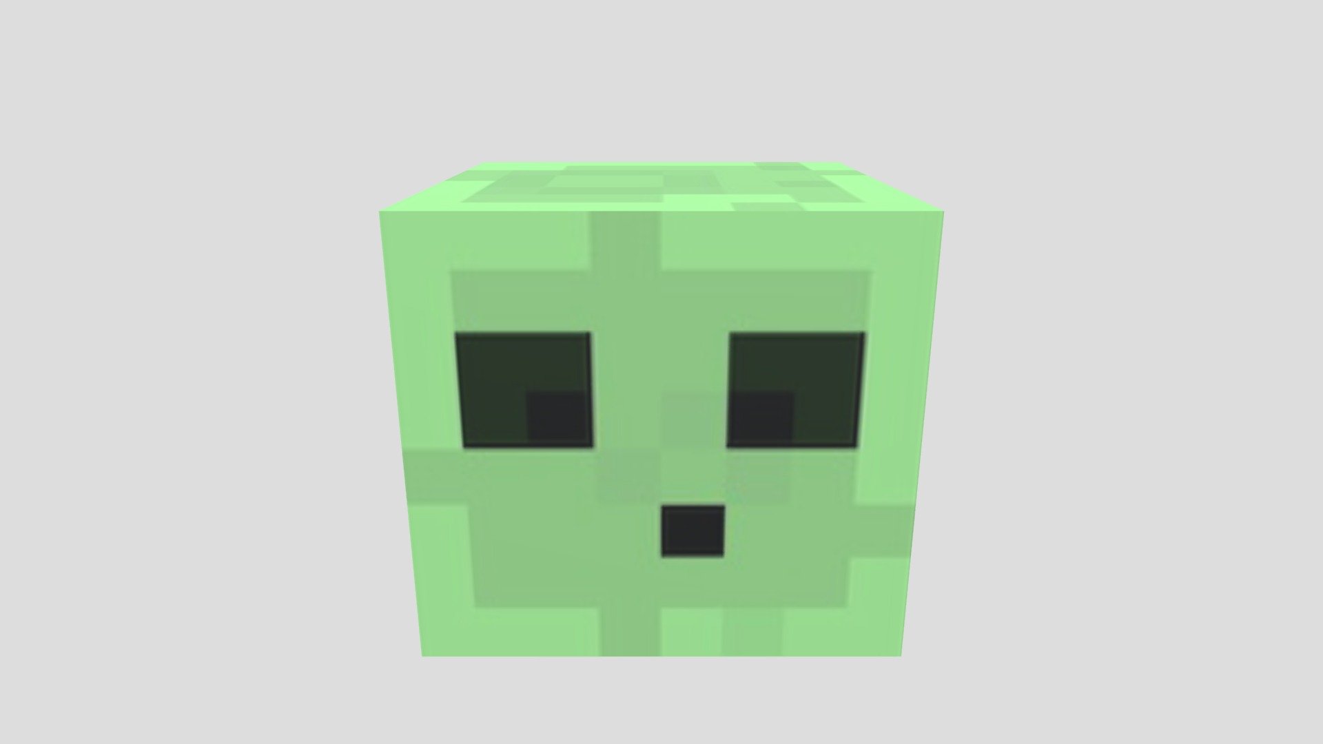 Minecraft_Slime - 3D model by Mole_Naizuo [fd25a7c] - Sketchfab