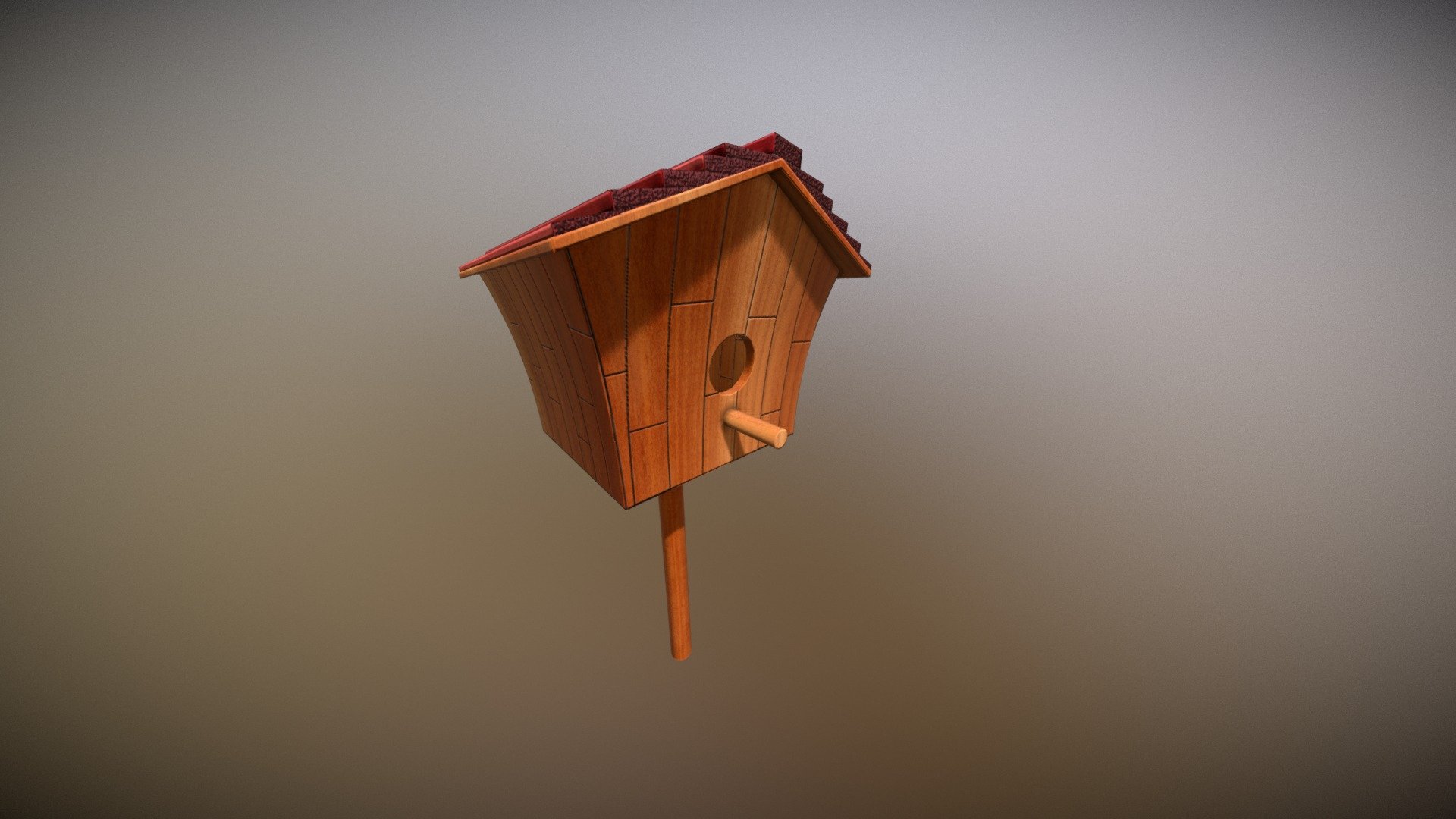 BirdHouse - 3D model by MattMoncada [fd269f3] - Sketchfab