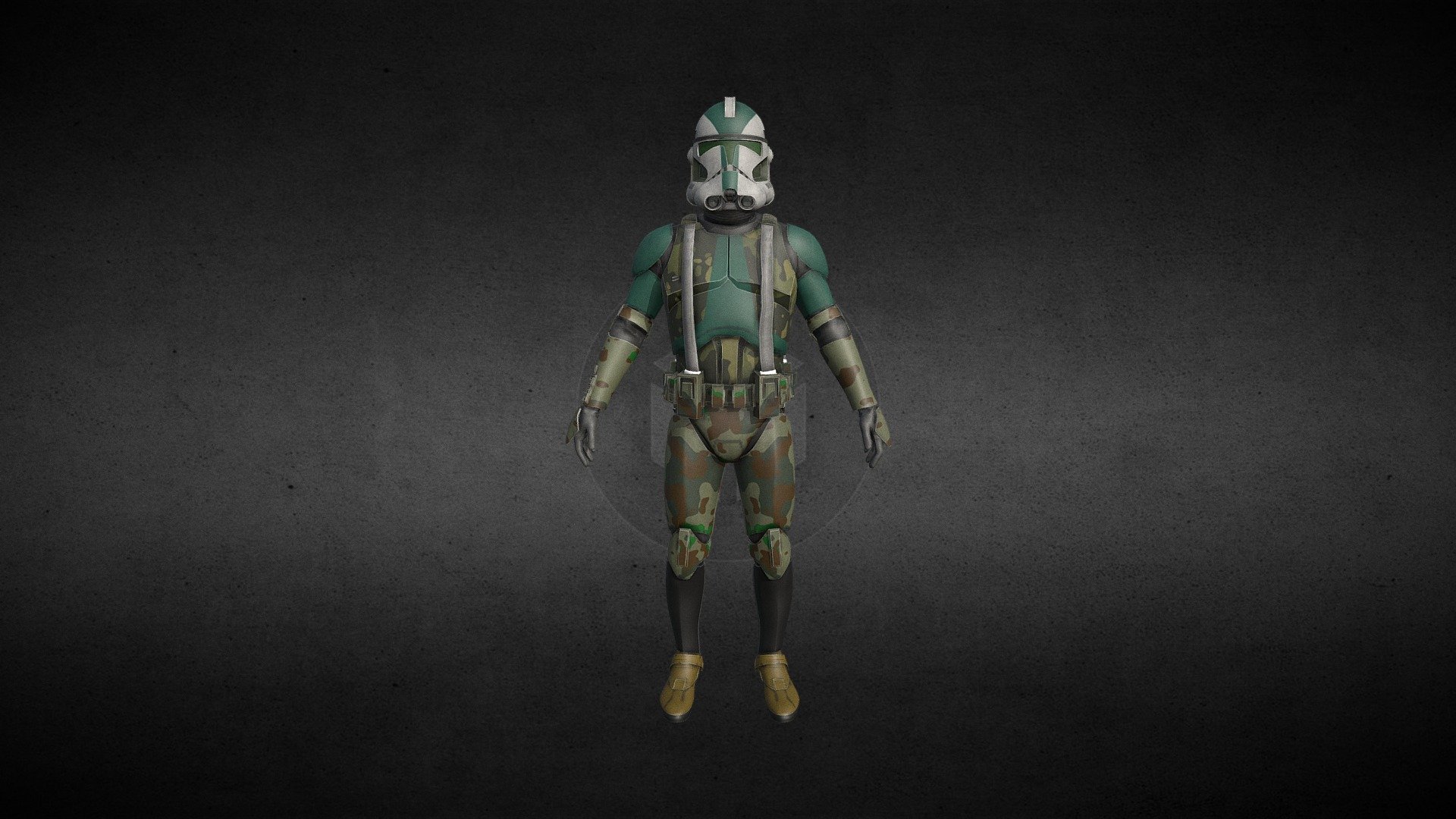 BF2 Commander Gree - 3D model by jance (@j4ceee) [fd26b89] - Sketchfab