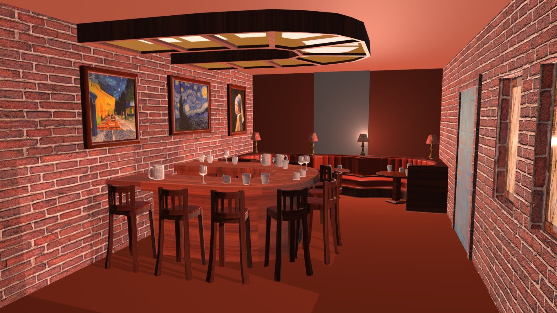 Classic Bar 2.0 - Download Free 3D model by nasser3 [fd2762f] - Sketchfab