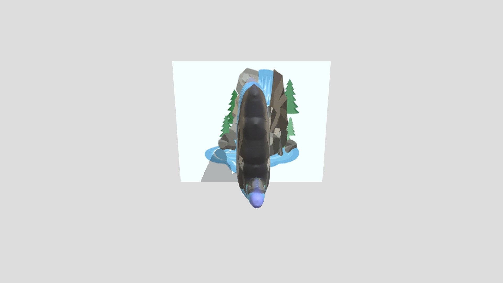 air terjun - 3D model by divakhairinaumma [fd27c1b] - Sketchfab