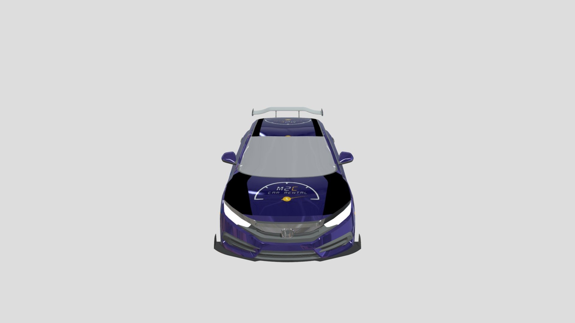 m2c civic car - Download Free 3D model by shamiee774 [fd27d9c] - Sketchfab