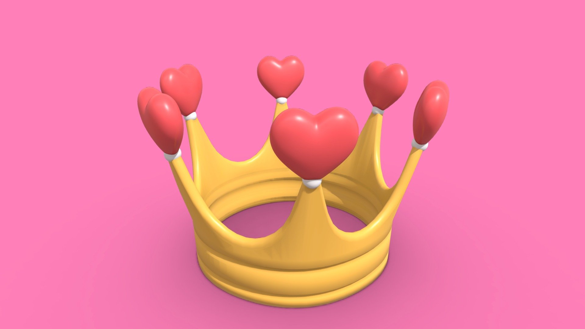 Cute crown - Buy Royalty Free 3D model by Ndevisuals (@Wade23) [fd28e29 ...