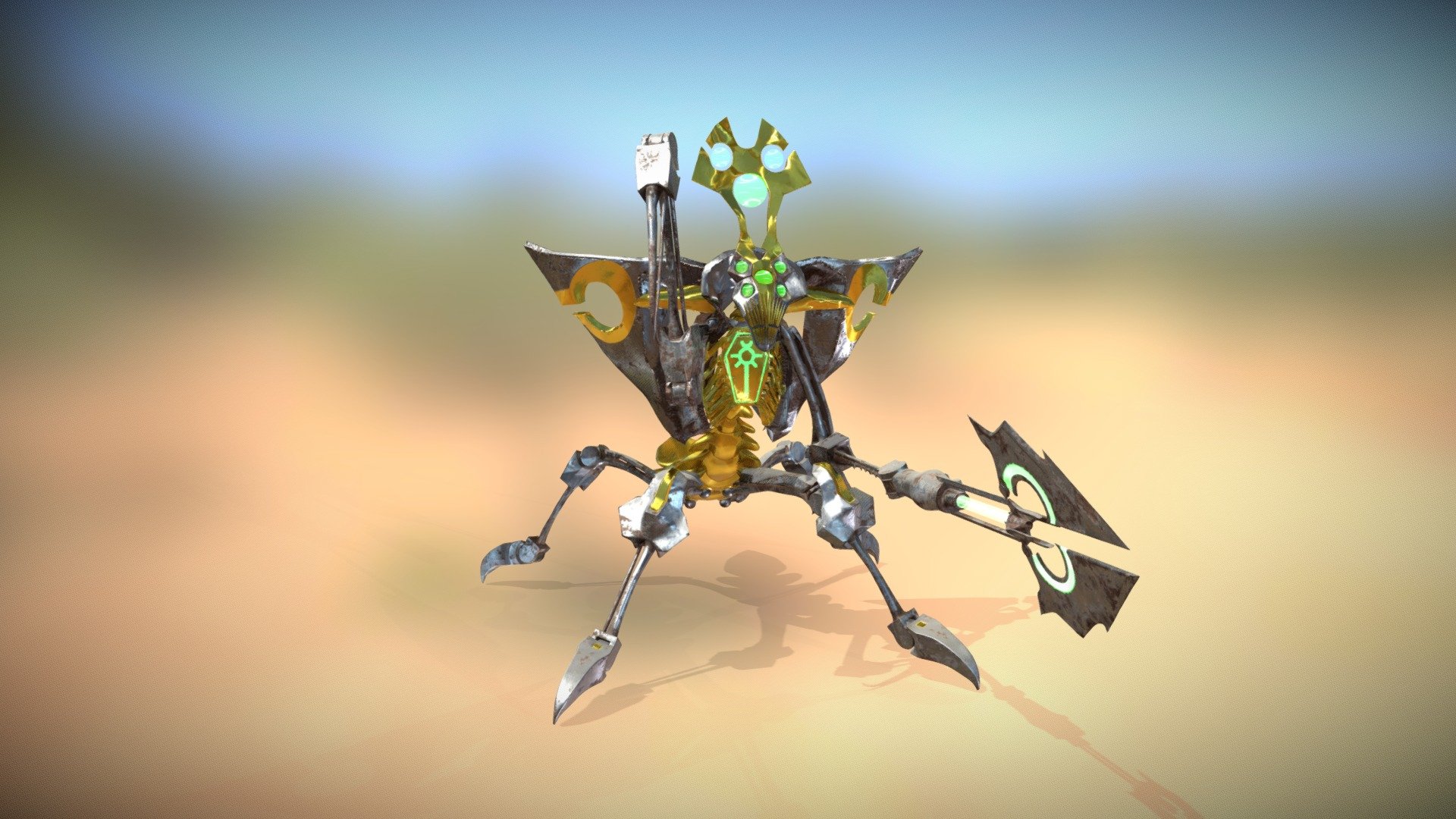 Necromantis - 3D model by MarsMatt [fd2a59b] - Sketchfab