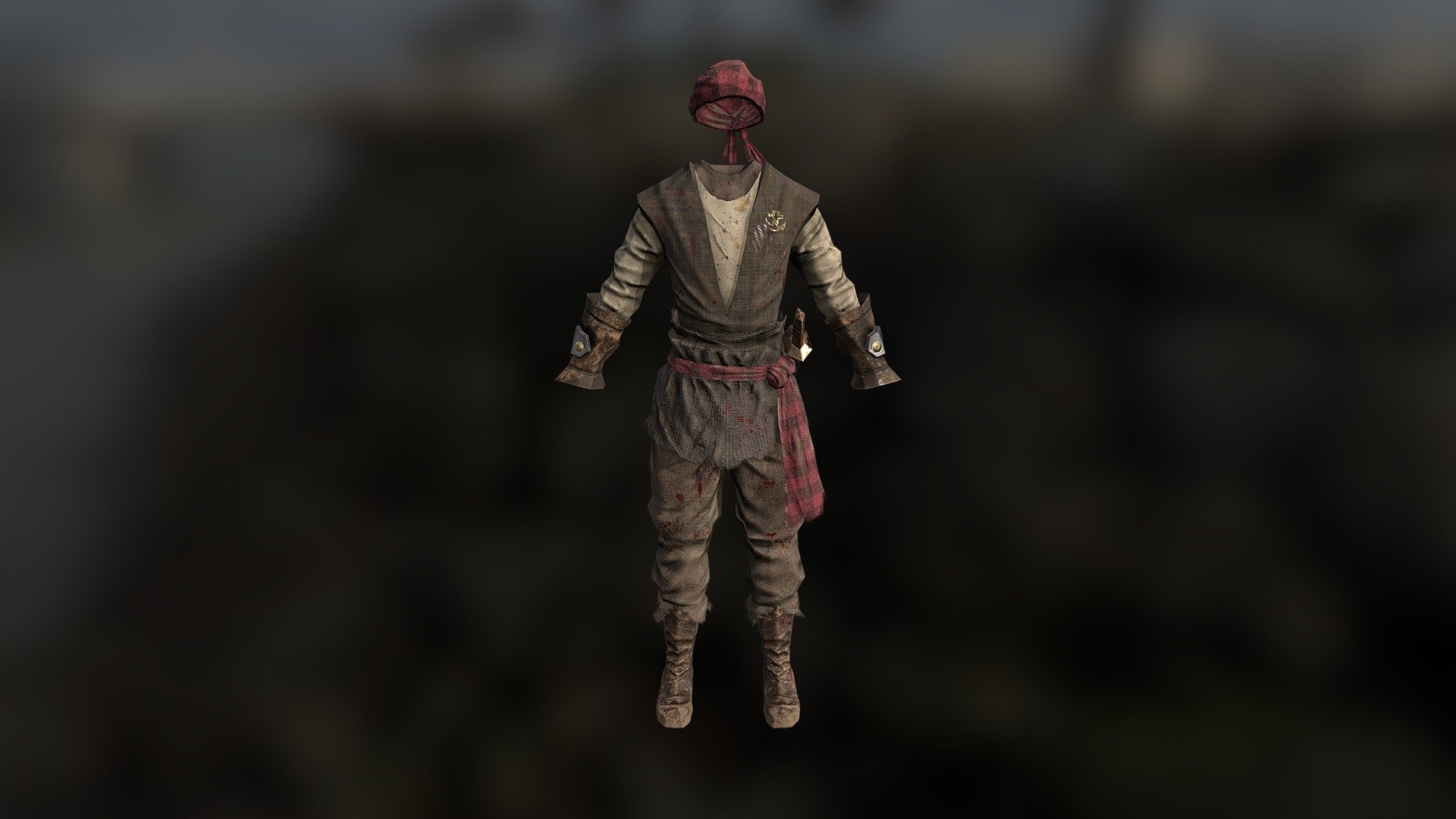 Pirate's Clothing - Download Free 3D model by KevinChong [fd2b212 ...