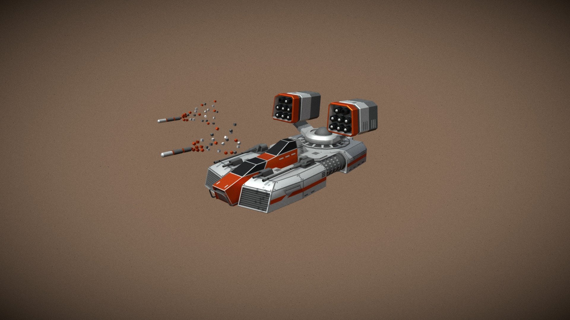 Space rocket tank - Download Free 3D model by Anton Krupnov (@Anton ...