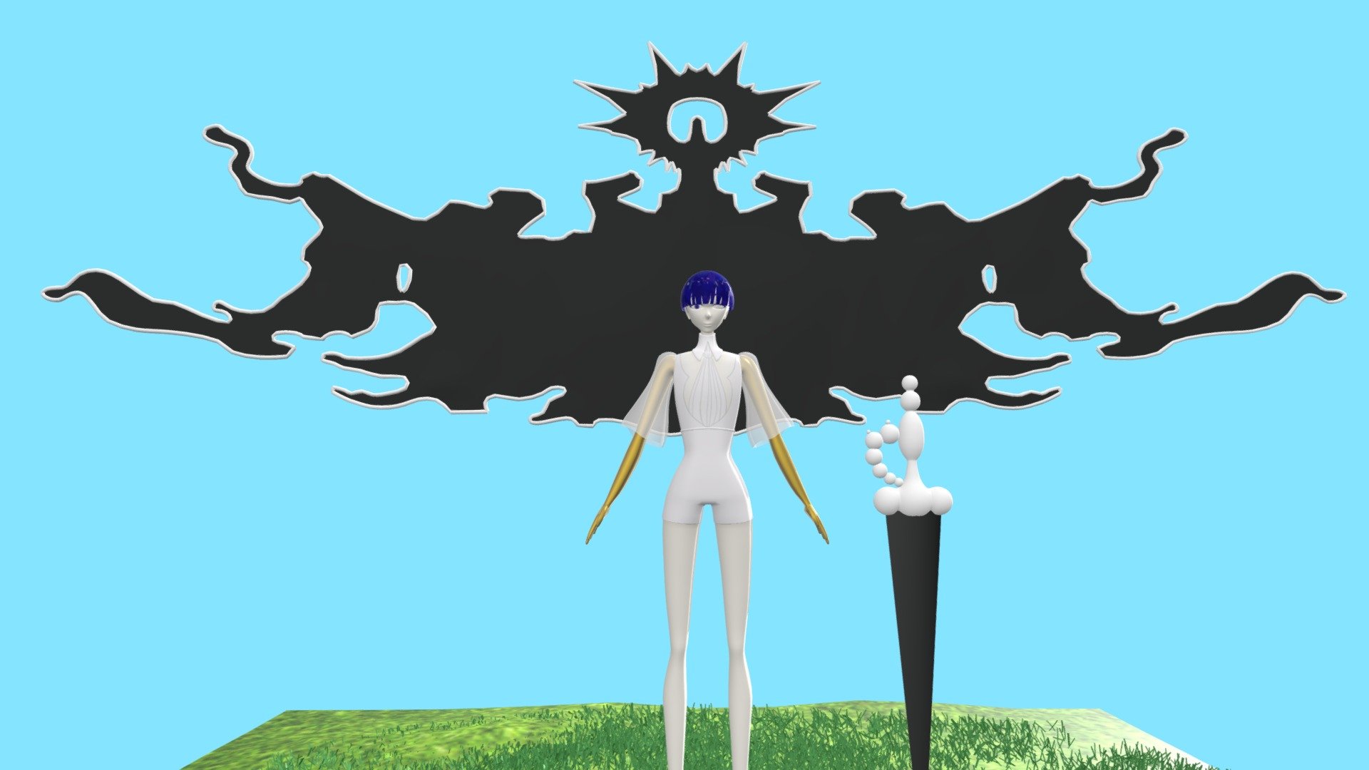 Moon Phosphophyllite Project Final - 3D model by Momorin (@momorinne ...