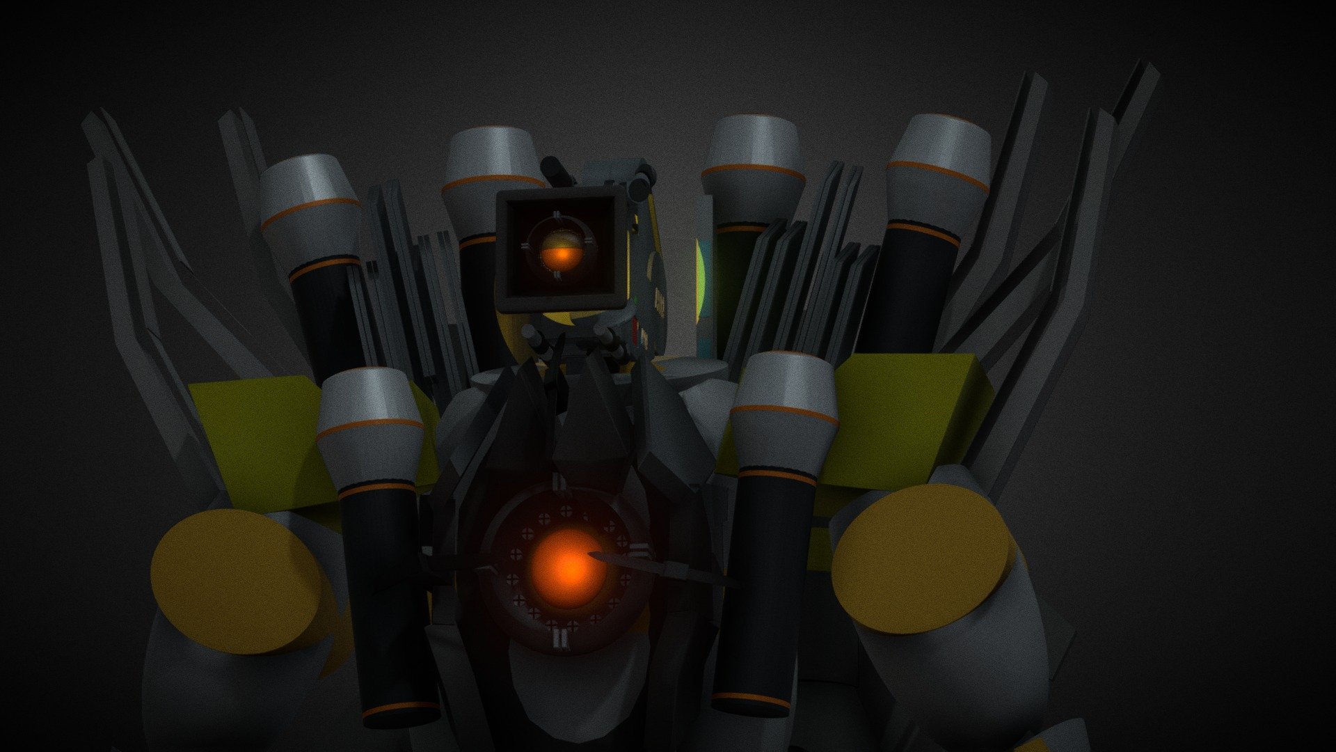 Upgraded Sonar Titan - Download Free 3D model by bunny man (@bunny_man) [fd2d873] - Sketchfab