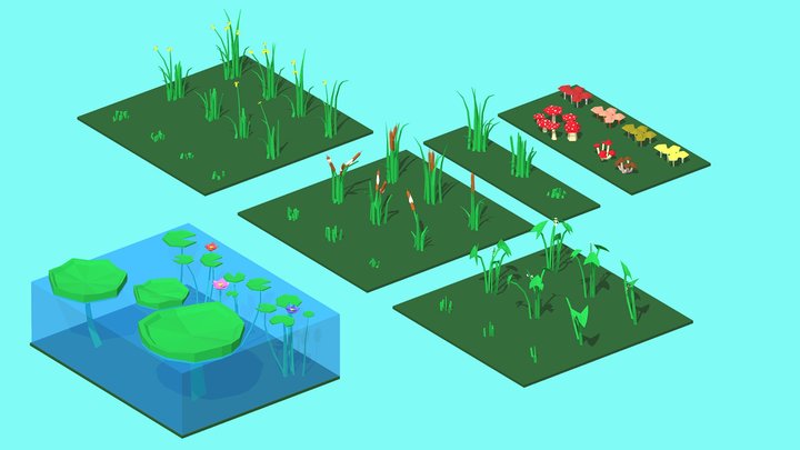 Lily-pad 3D models - Sketchfab