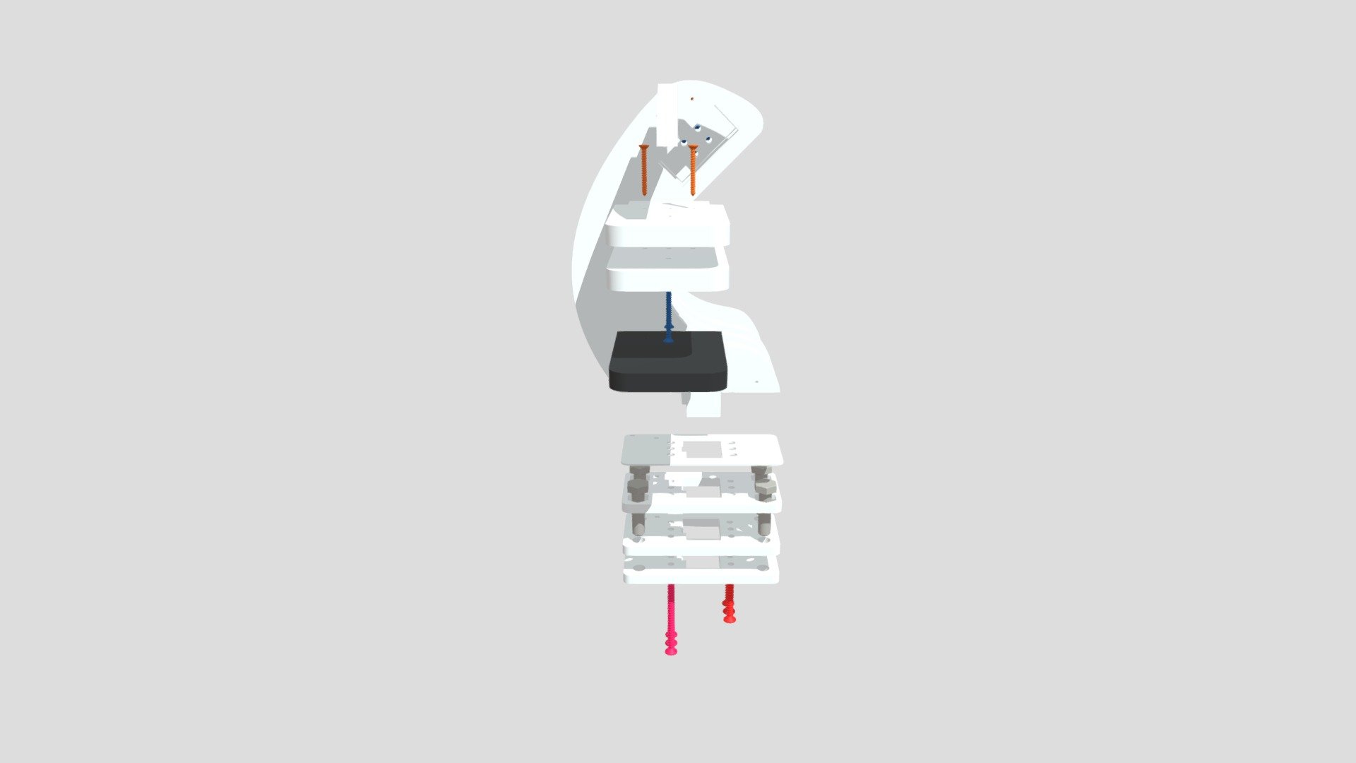 Dempfer 13.10 exploded view - 3D model by niksap [fd2e65a] - Sketchfab