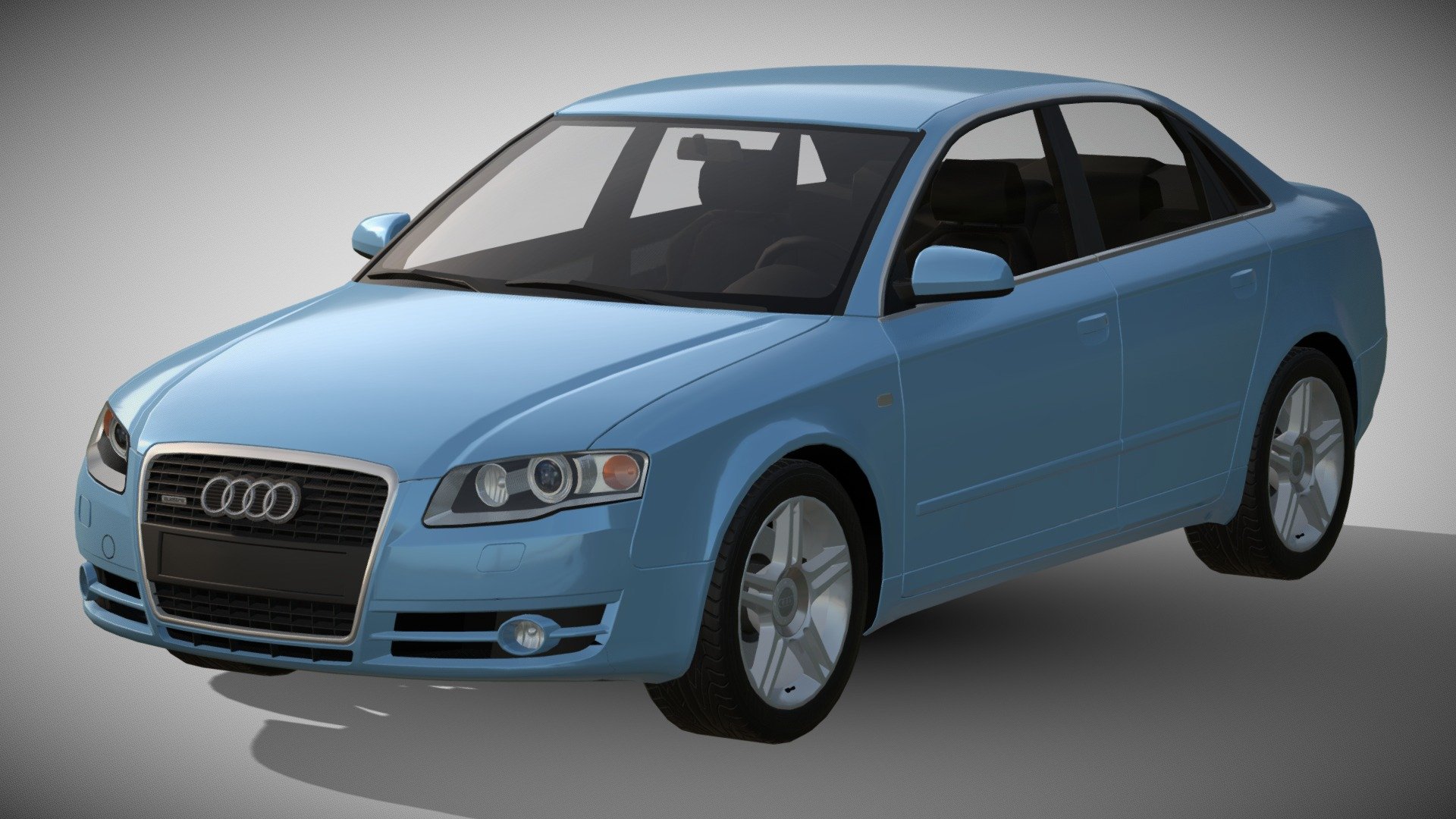 2005 Audi A4 3.2 FSI quattro - Download Free 3D model by Ddiaz Design (@ddiaz-design) [fd2e681 ...