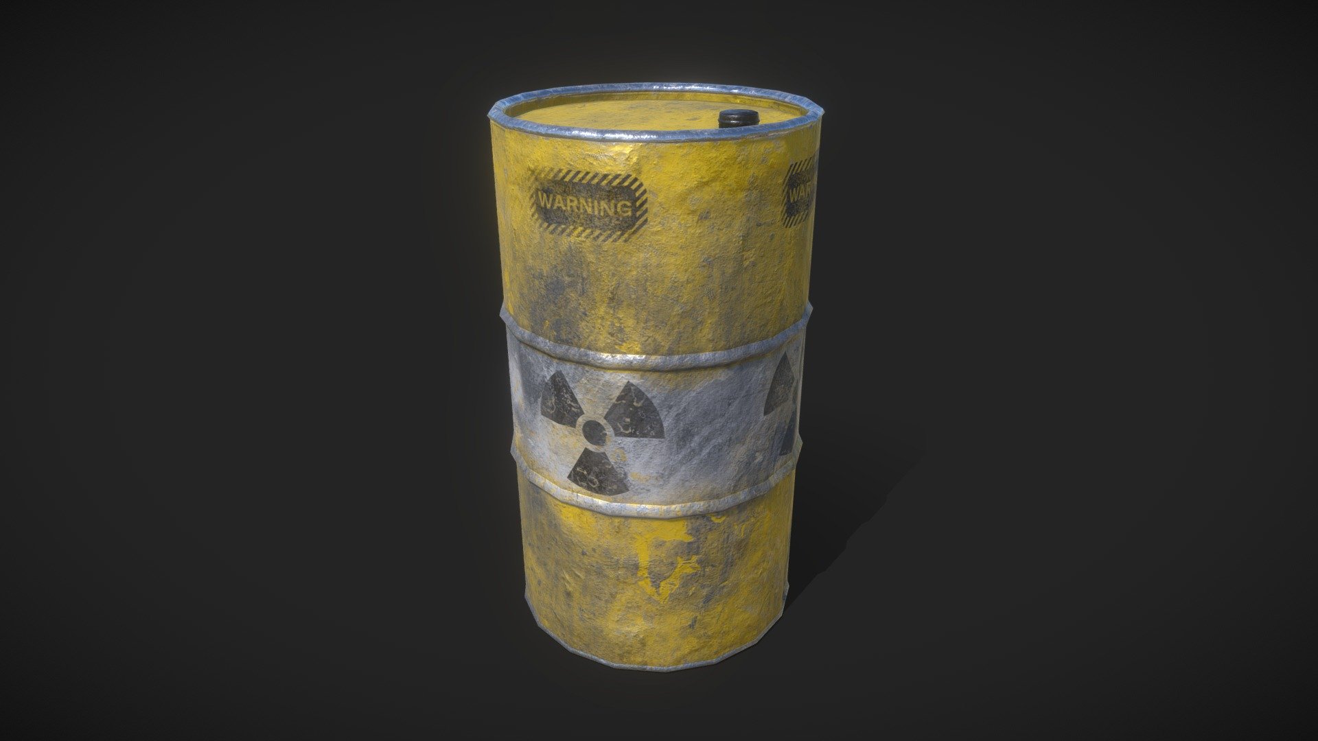 Radiation Barrel - 3D model by AndersonJuniorCG [fd2efec] - Sketchfab