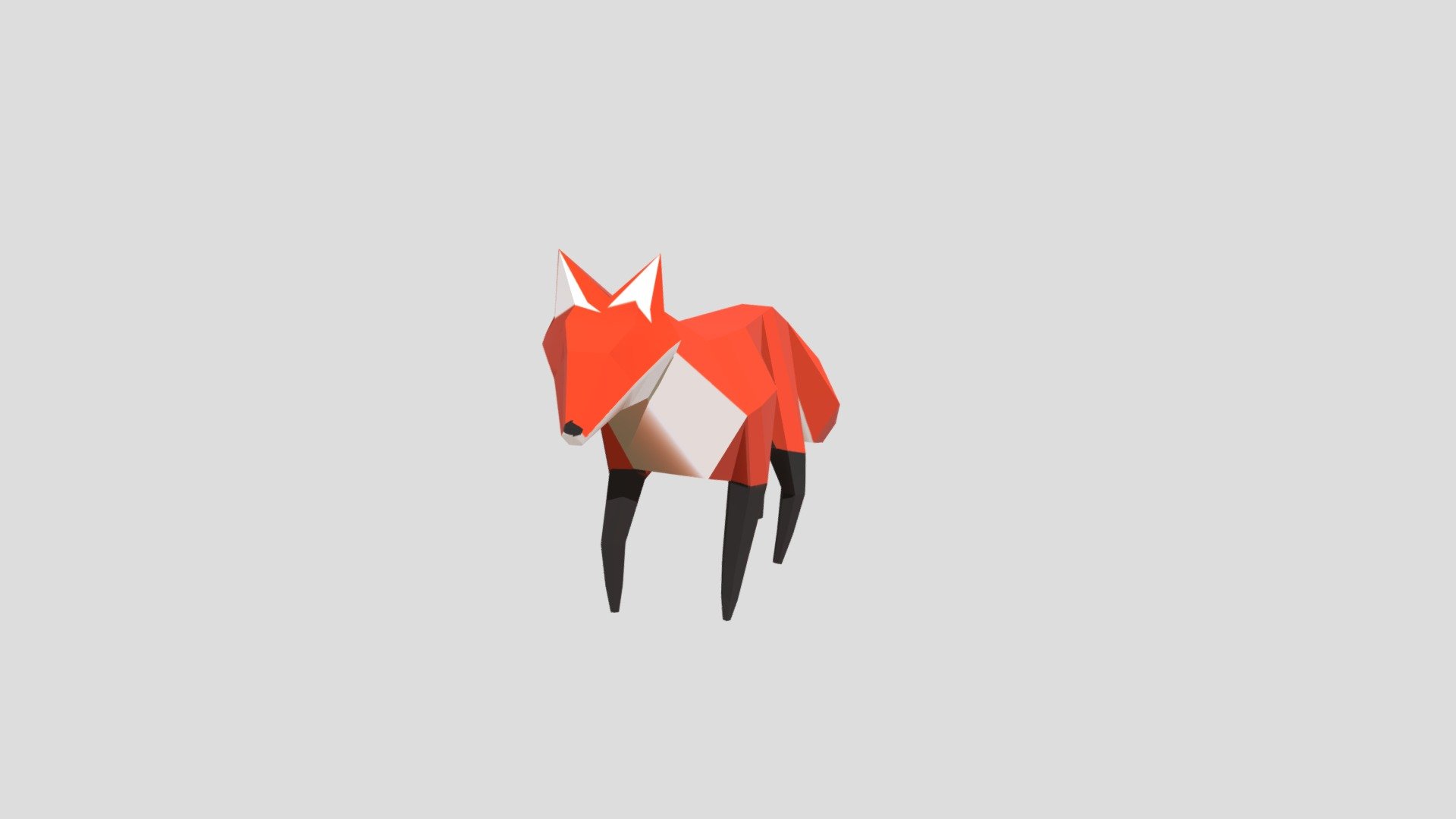 Fox - 3D model by MelCrawley [fd2f723] - Sketchfab