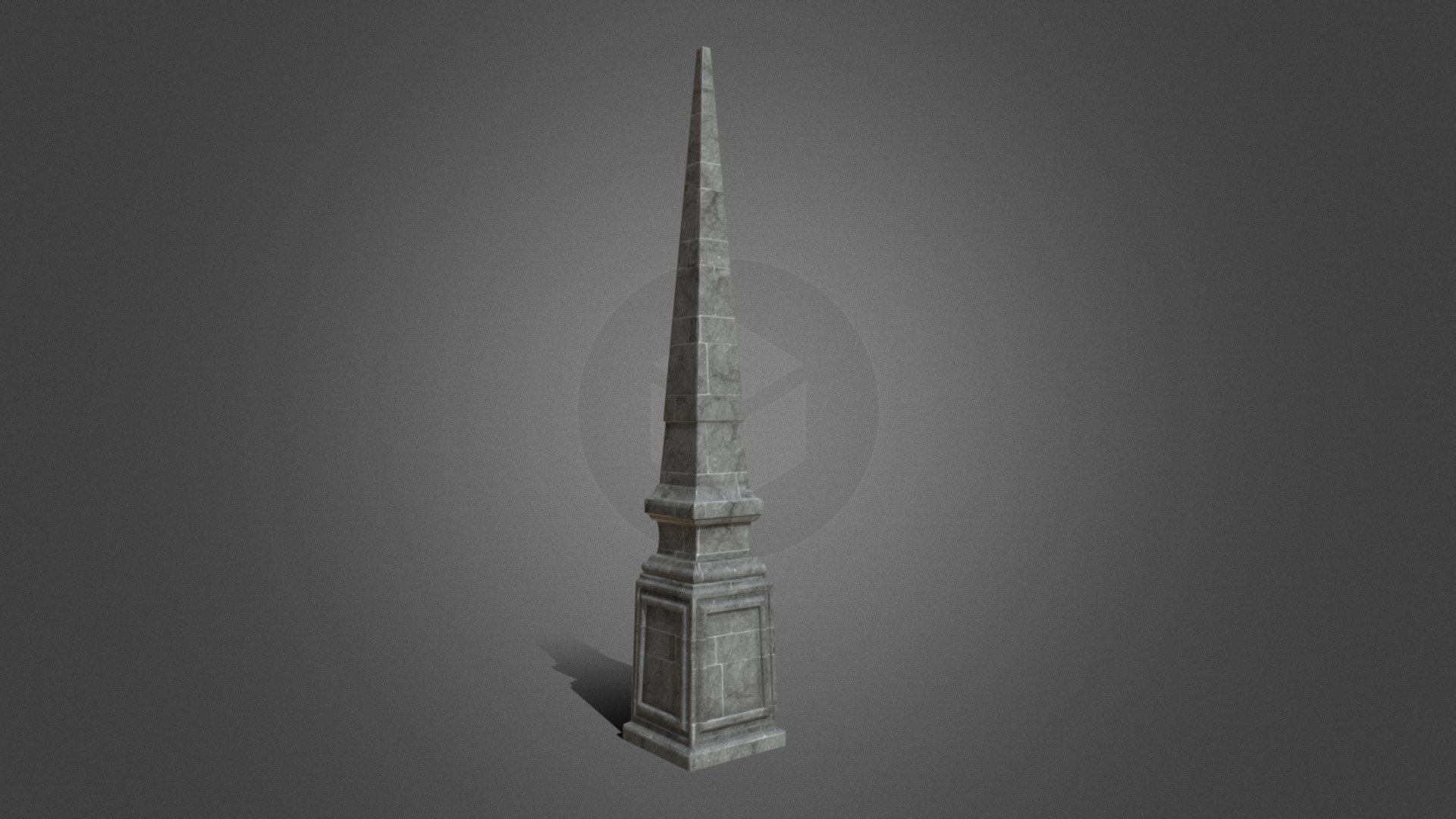 19th century Obelisc Monument - Download Free 3D model by Samuel F ...