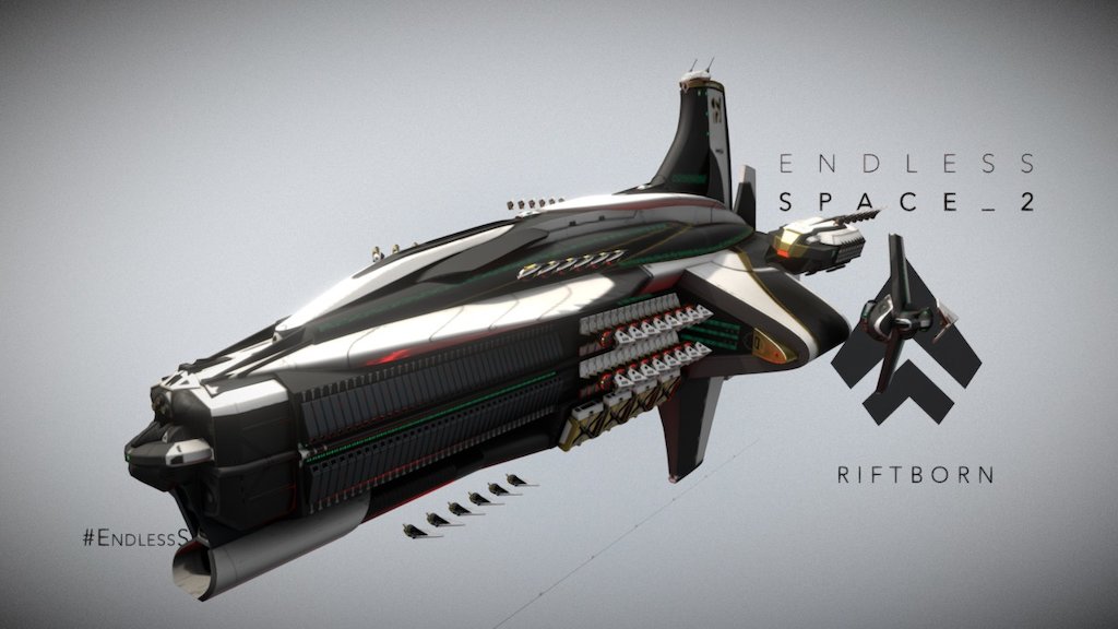 Endless Space 2 - Riftborn - Dreadnought - 3D model by Amplitude ...