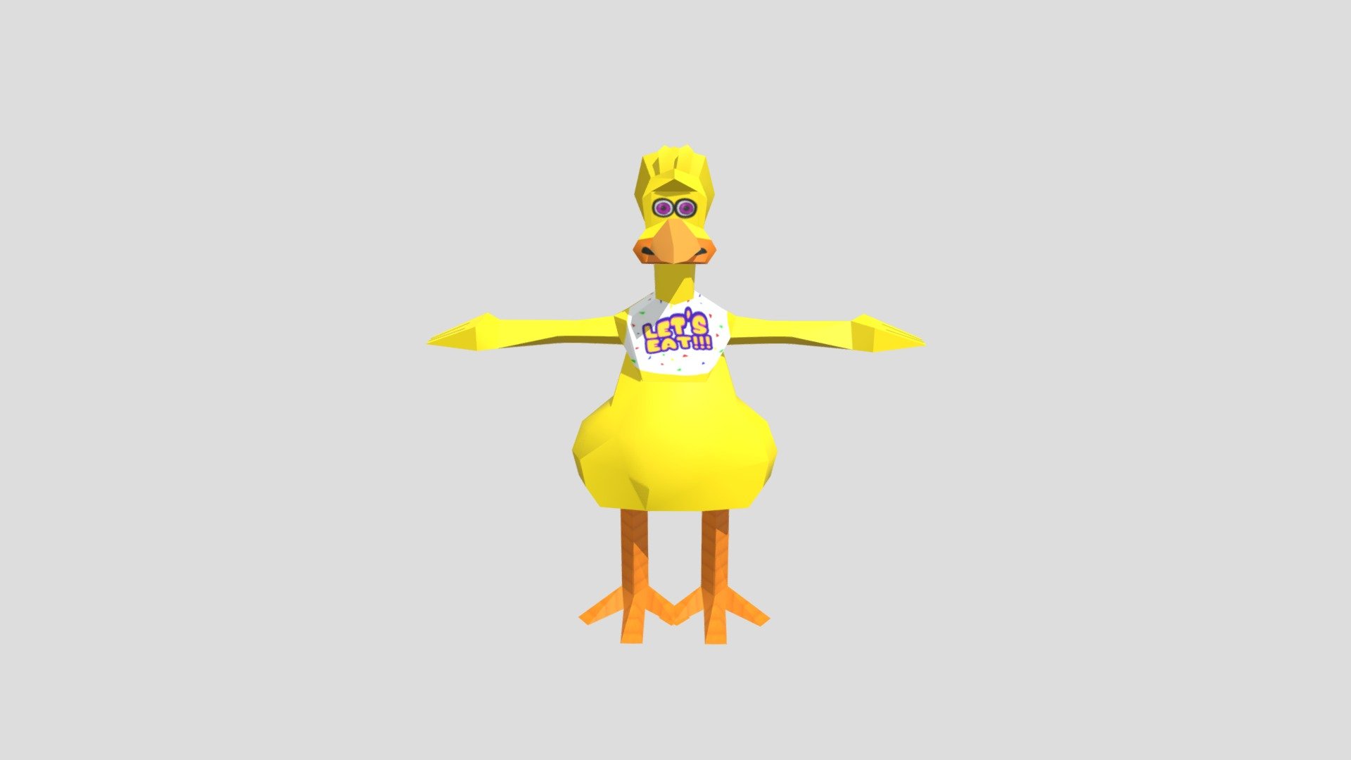Ginger Chica Chicken - Download Free 3D model by Jamessmartguy ...